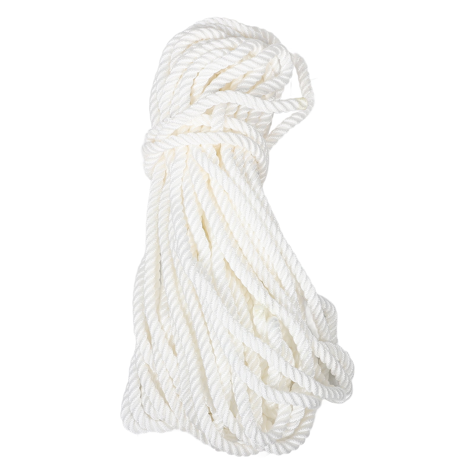Zehuanyu 1 Roll White Nylon Marine Rope 12mm Nylon Yacht Marine Rope ...