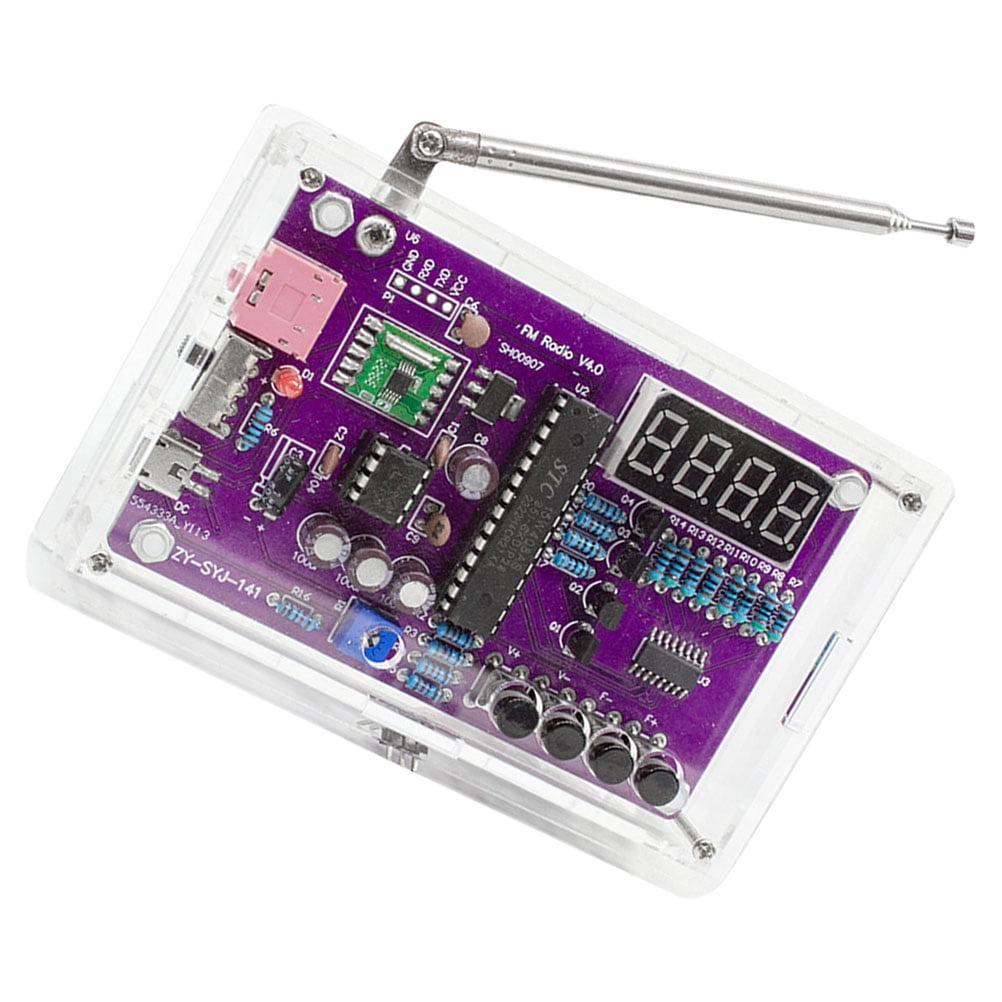 Zehuanyu 1 Set DIY Radio Kit DIY Build Your Own Radio Soldering ...