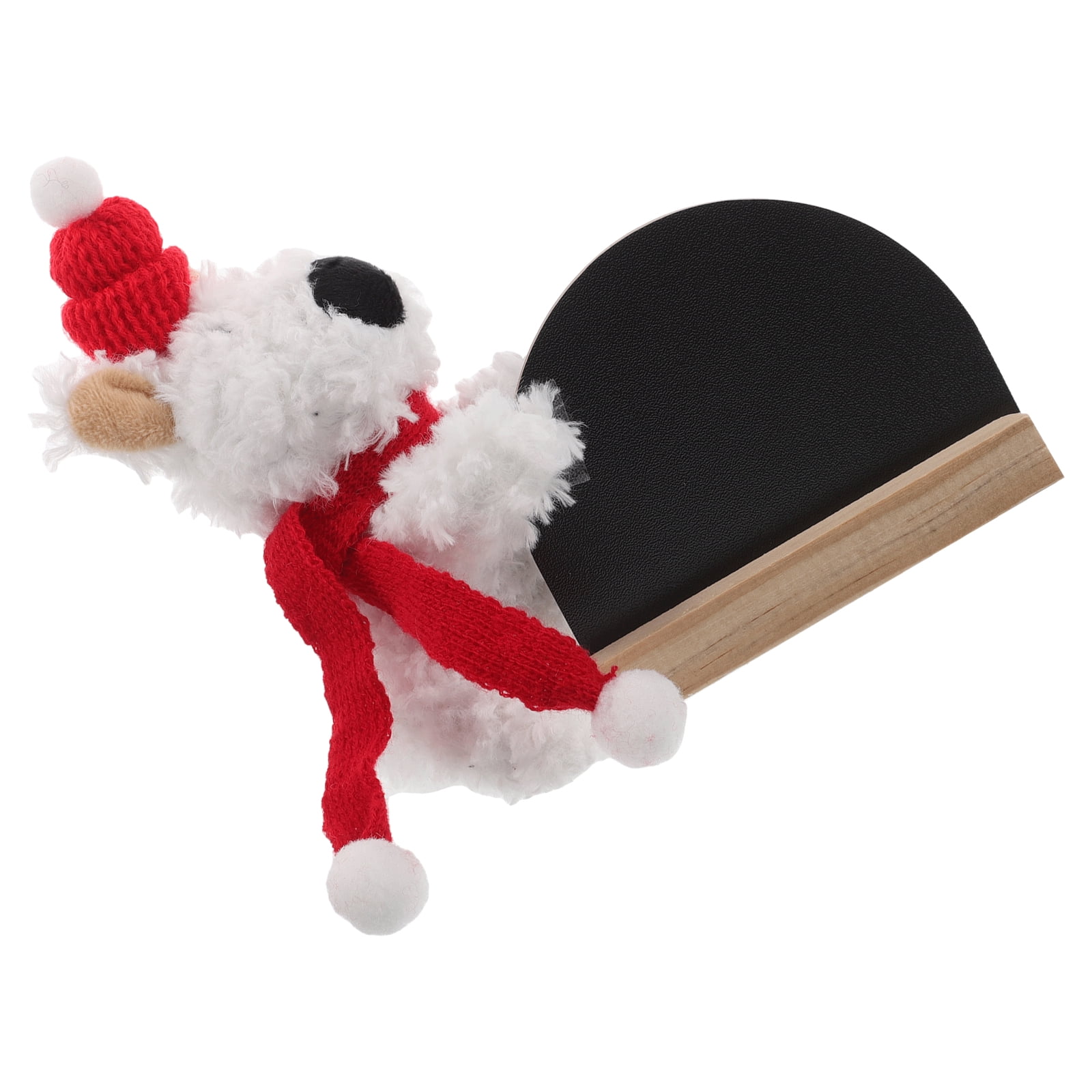 Zehuanyu 1 Set Diy Car Interior Chalkboard Diy Car Display Plush Dog ...