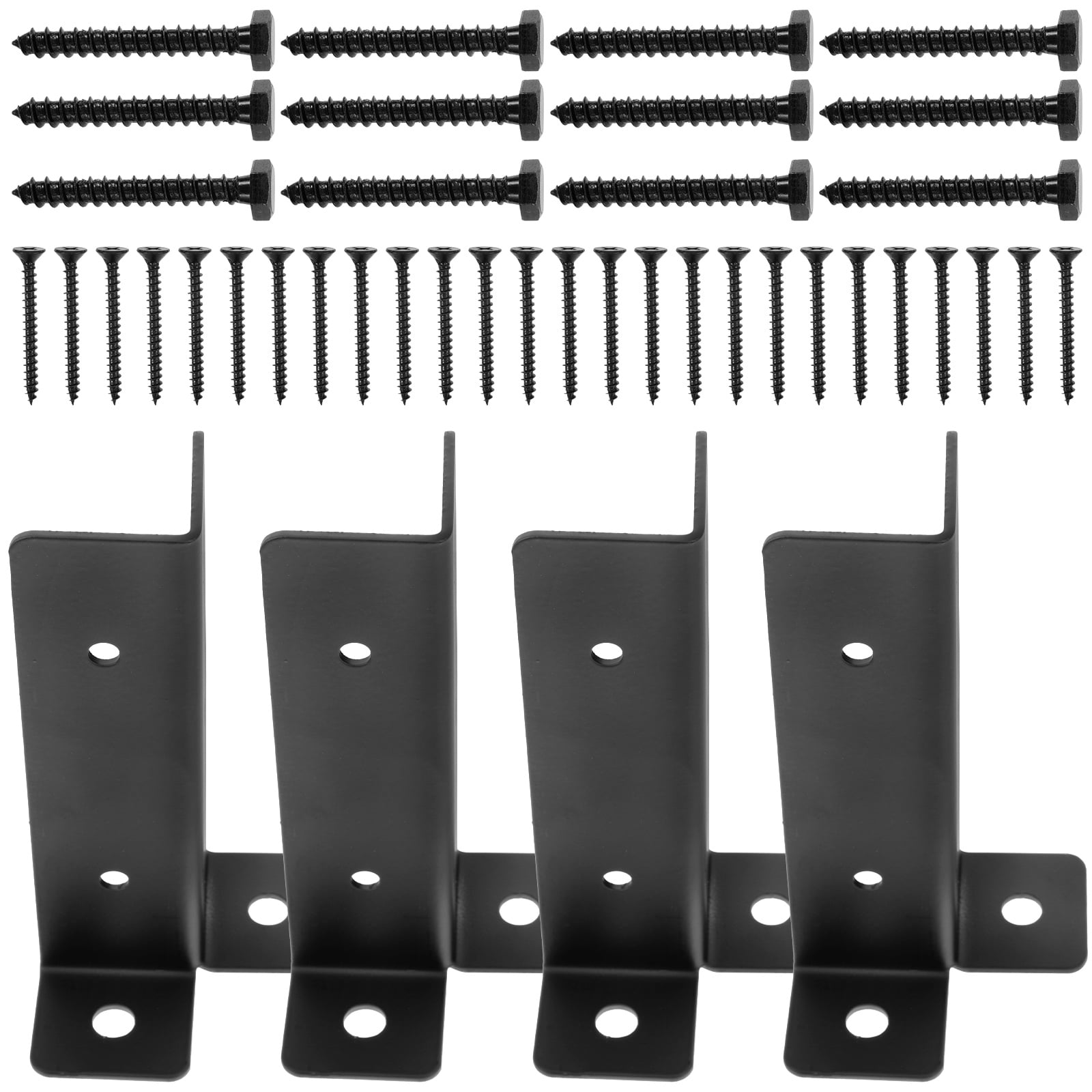 Zehuanyu 1 Set Mailbox Post Protector Deck Post Base Railing Post ...