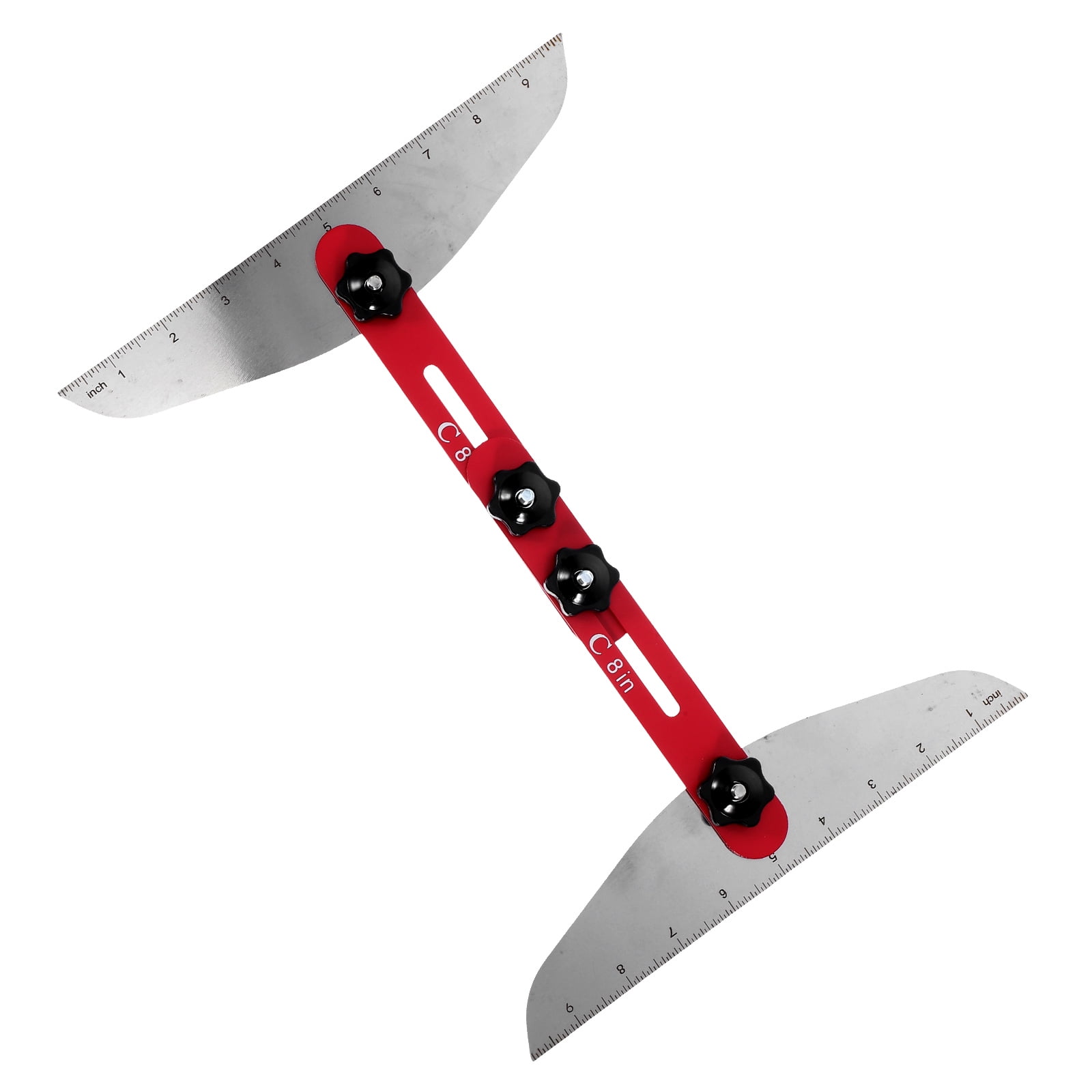 Zehuanyu 1 Set Multi-Functional Stair Tread Template Tool Stair Gauge ...