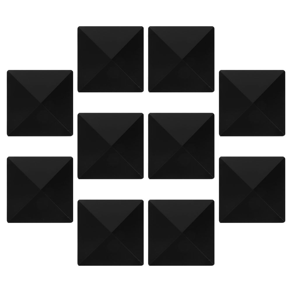 Zehuanyu 1 Set Square Post Cap Fence Post Caps Fence Parts Fence Final ...