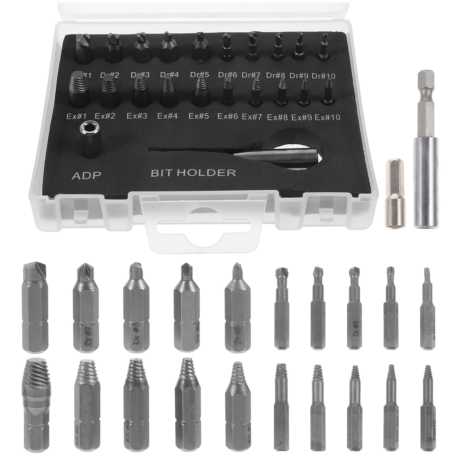 Zehuanyu 1 Set Stripped Bolt Remover Heavy Duty Screw Remover And ...
