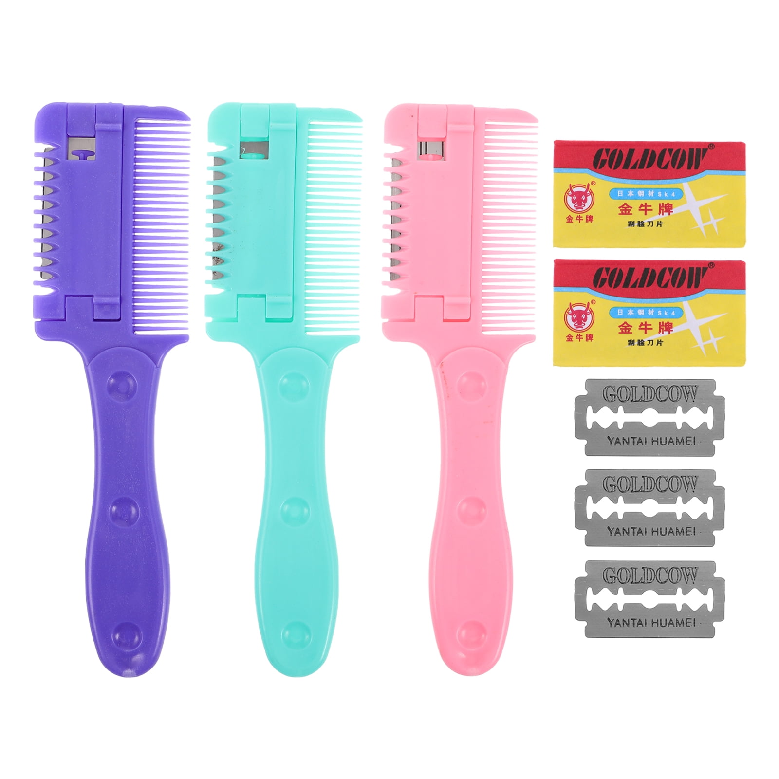 Zehuanyu 1 Set Thinning Comb Women Hair Trimming Comb Hair Cutting Tool ...