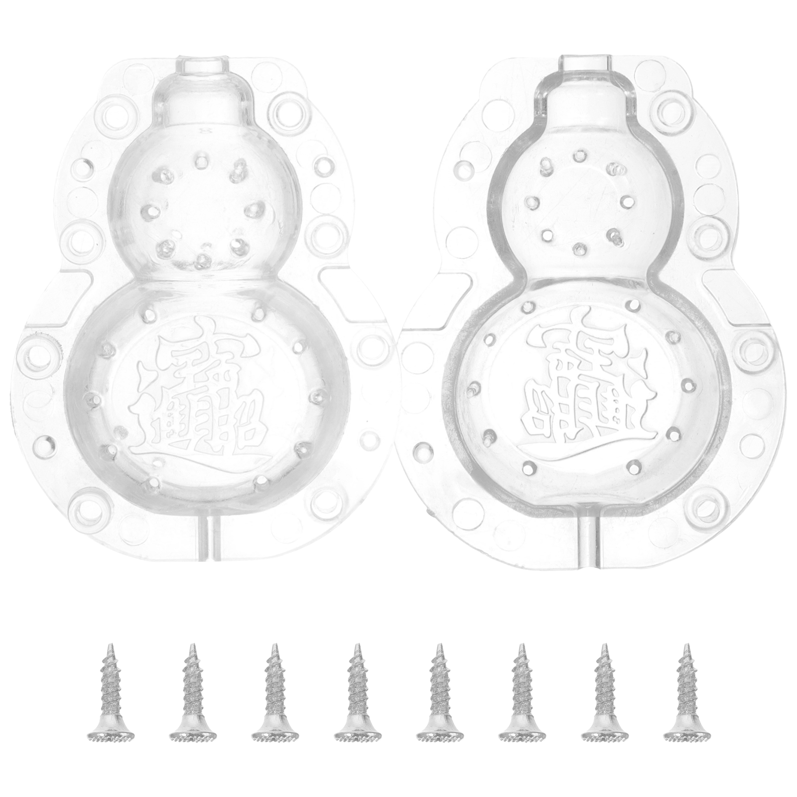 Zehuanyu 1 Set of Clear Fruits Shaper Growing Molds DIY Fruits Molds ...