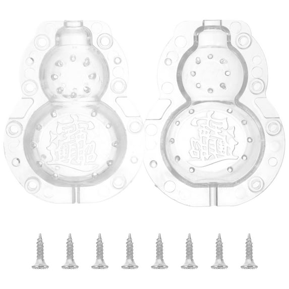 Zehuanyu 1 Set of Clear Fruits Shaper Growing Molds DIY Fruits Molds ...