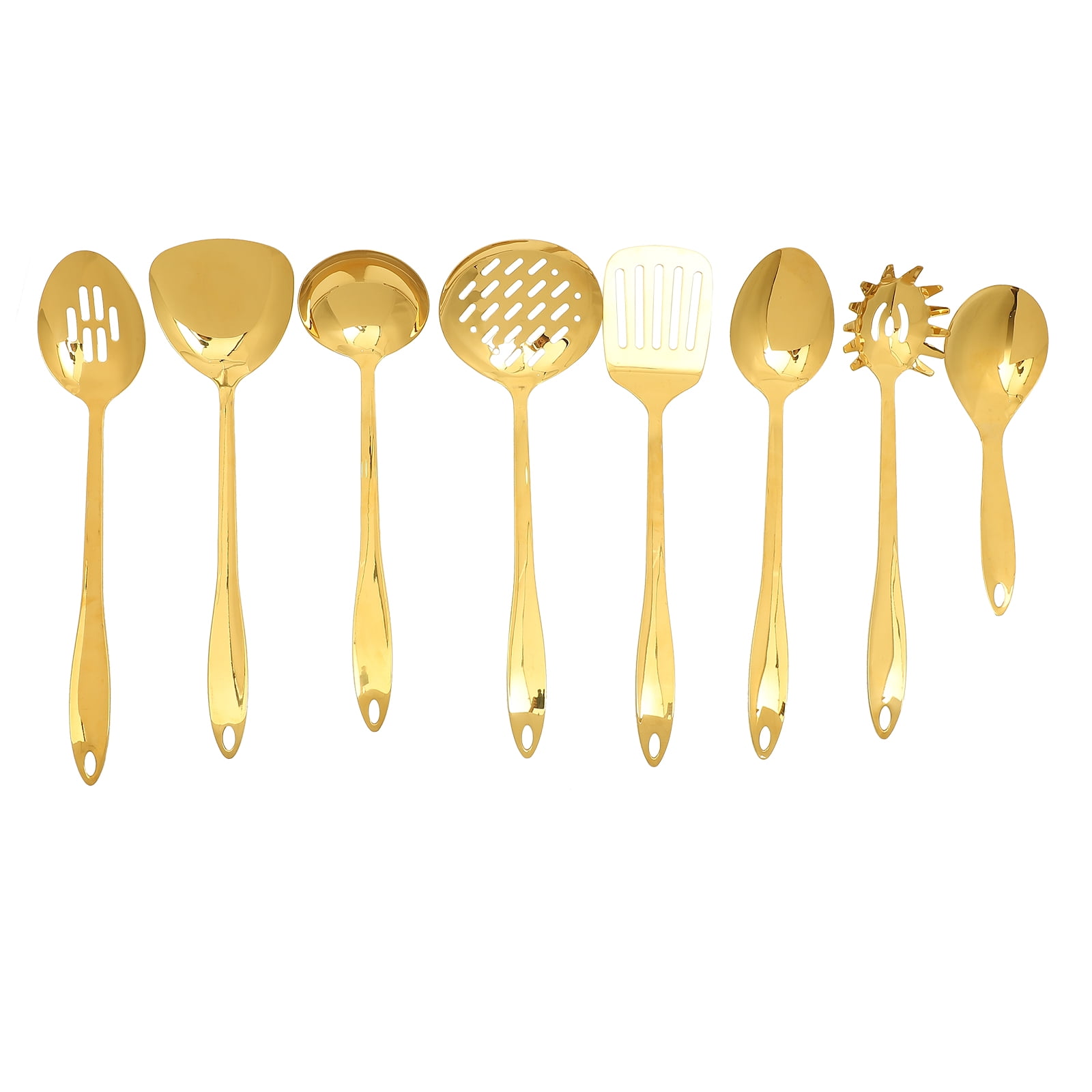 Zehuanyu 1 Set of Stainless Cooking Utensil Stainless Spatula Scoop Set ...