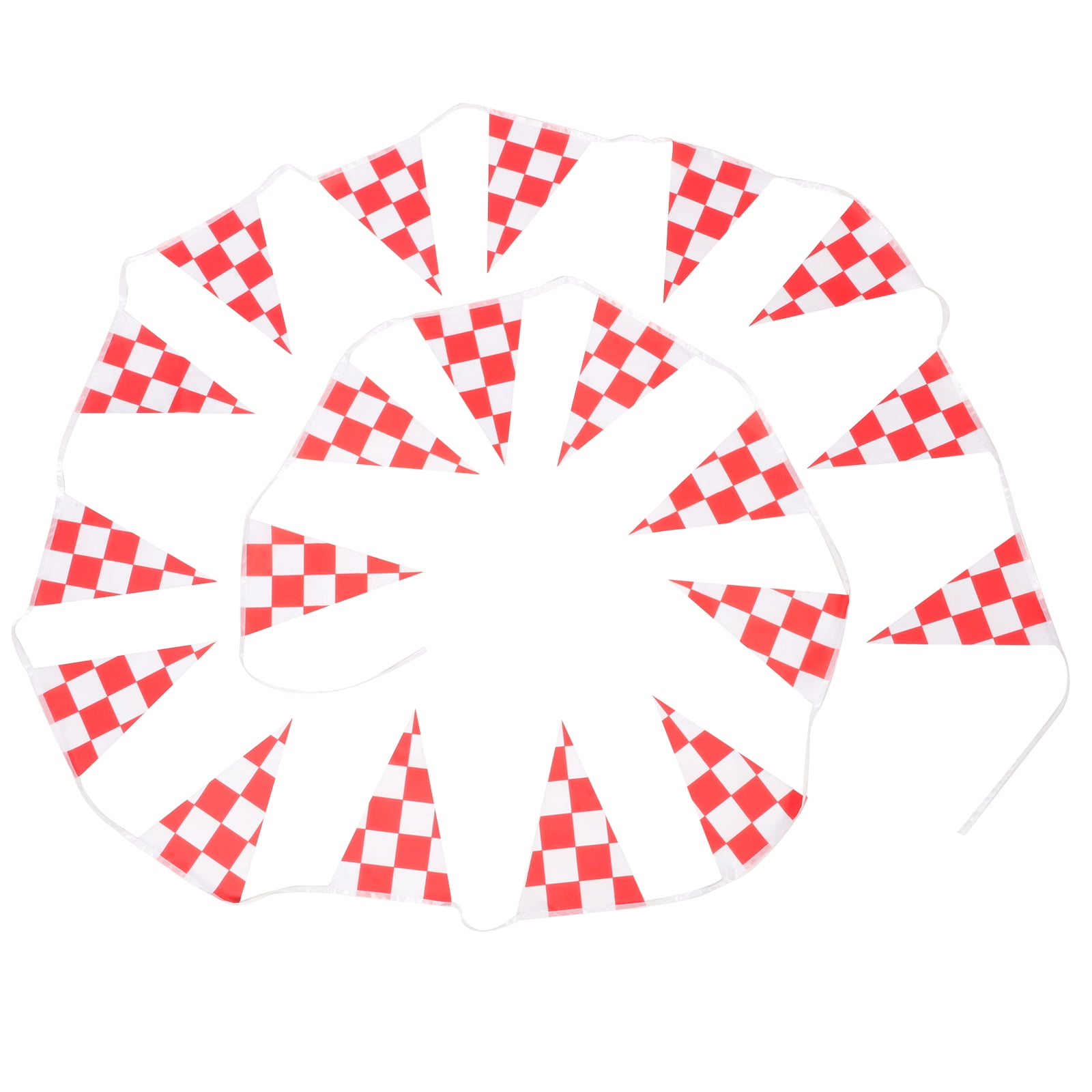 Zehuanyu 1 String of Small Checkered String Flag Race Car Flag Hanging ...