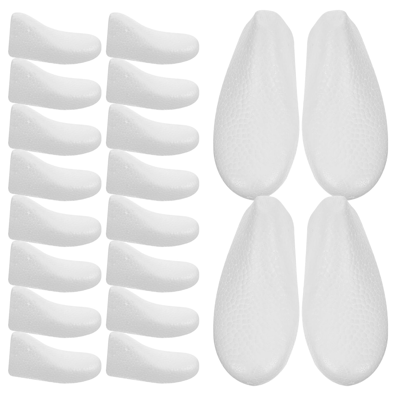 ORDDIART Shoe Filler Inserts Foam White 10 Pairs For Shoe Enthusiasts 5 ...