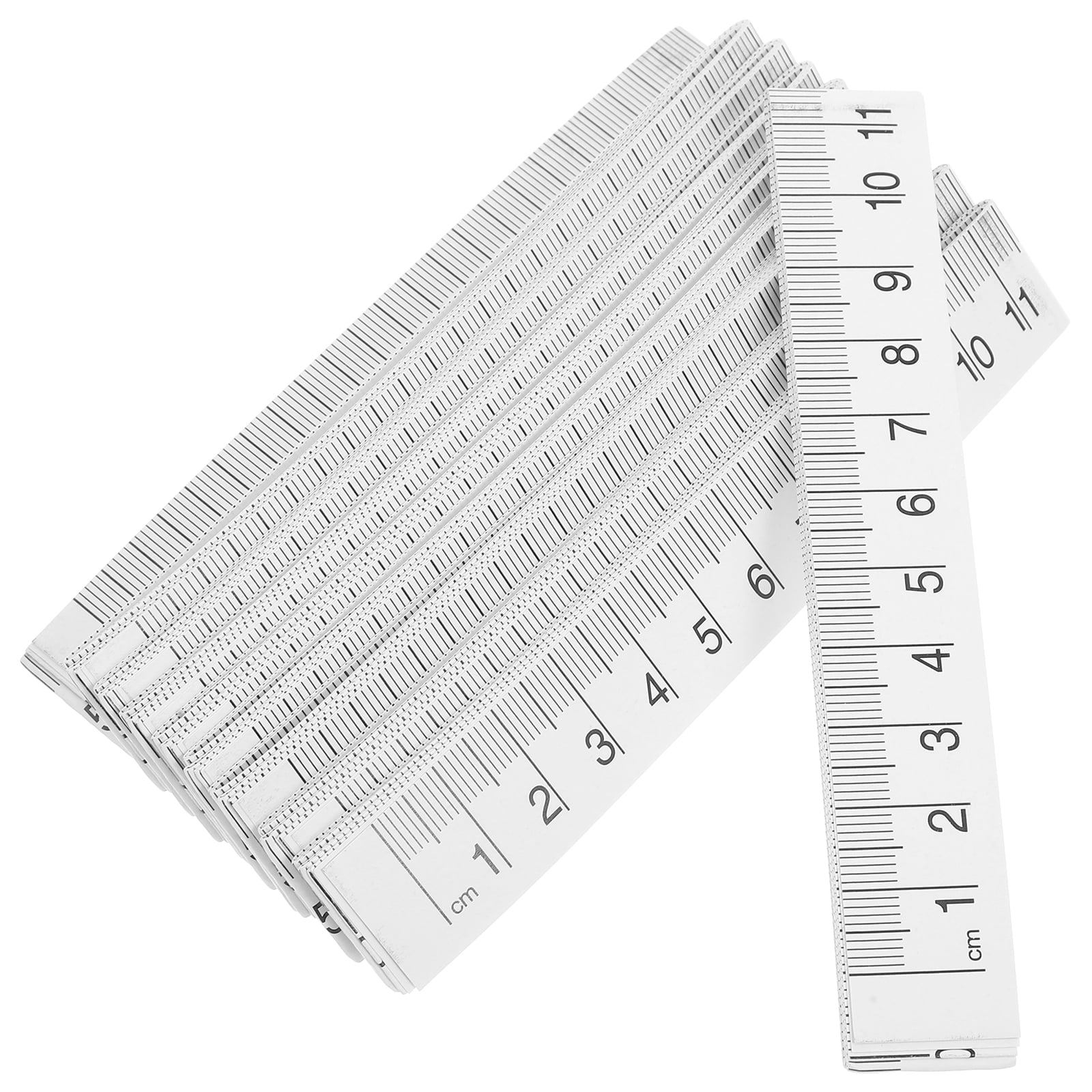 Zehuanyu 10 Pcs Applicator Scrubber Oversized Accessories Paper Ruler ...