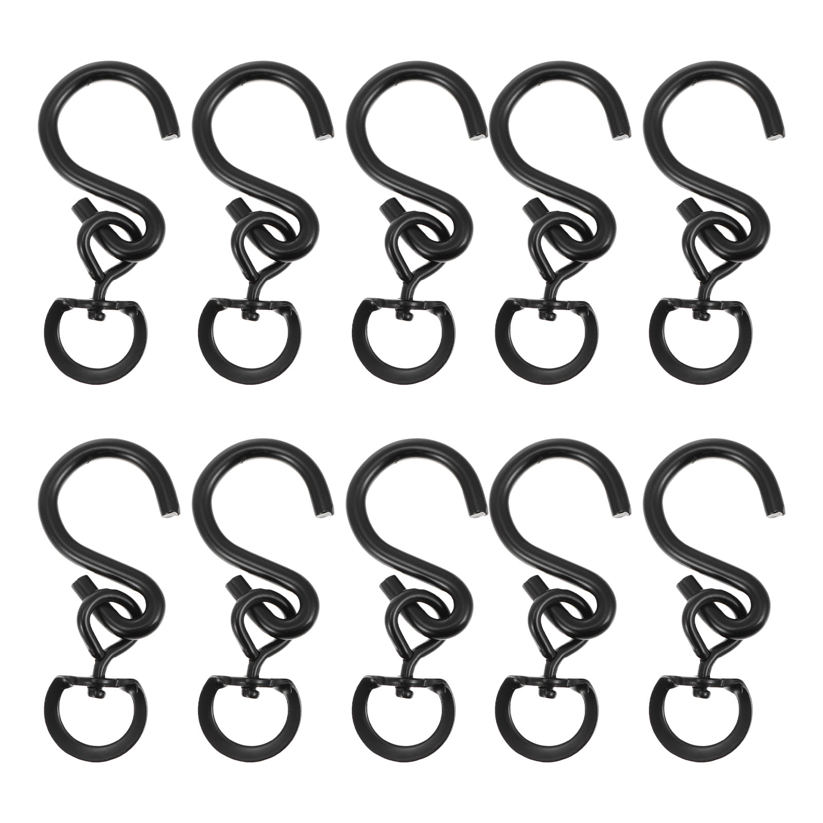 Zehuanyu 10 Pcs Balcony Planter Hooks Flowerpot Rotatable Clasp Buckles ...