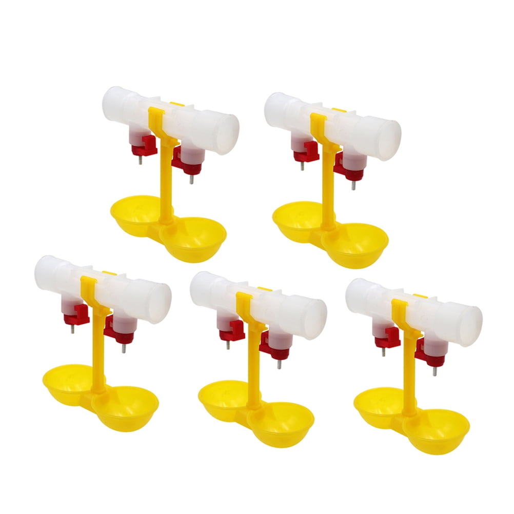 Zehuanyu 10 Pcs Chicken Feeder Drinking Tool Dispenser Watering System ...