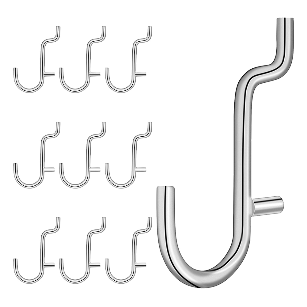 Zehuanyu 10 Pcs Peg Board Hook Sticker Hang Kitchen Towel with Hanging ...