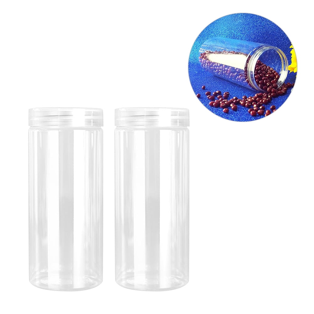 Zehuanyu 10 Pcs Pint Condiment Transparent Containers Travel 5.9*5.9*13 ...