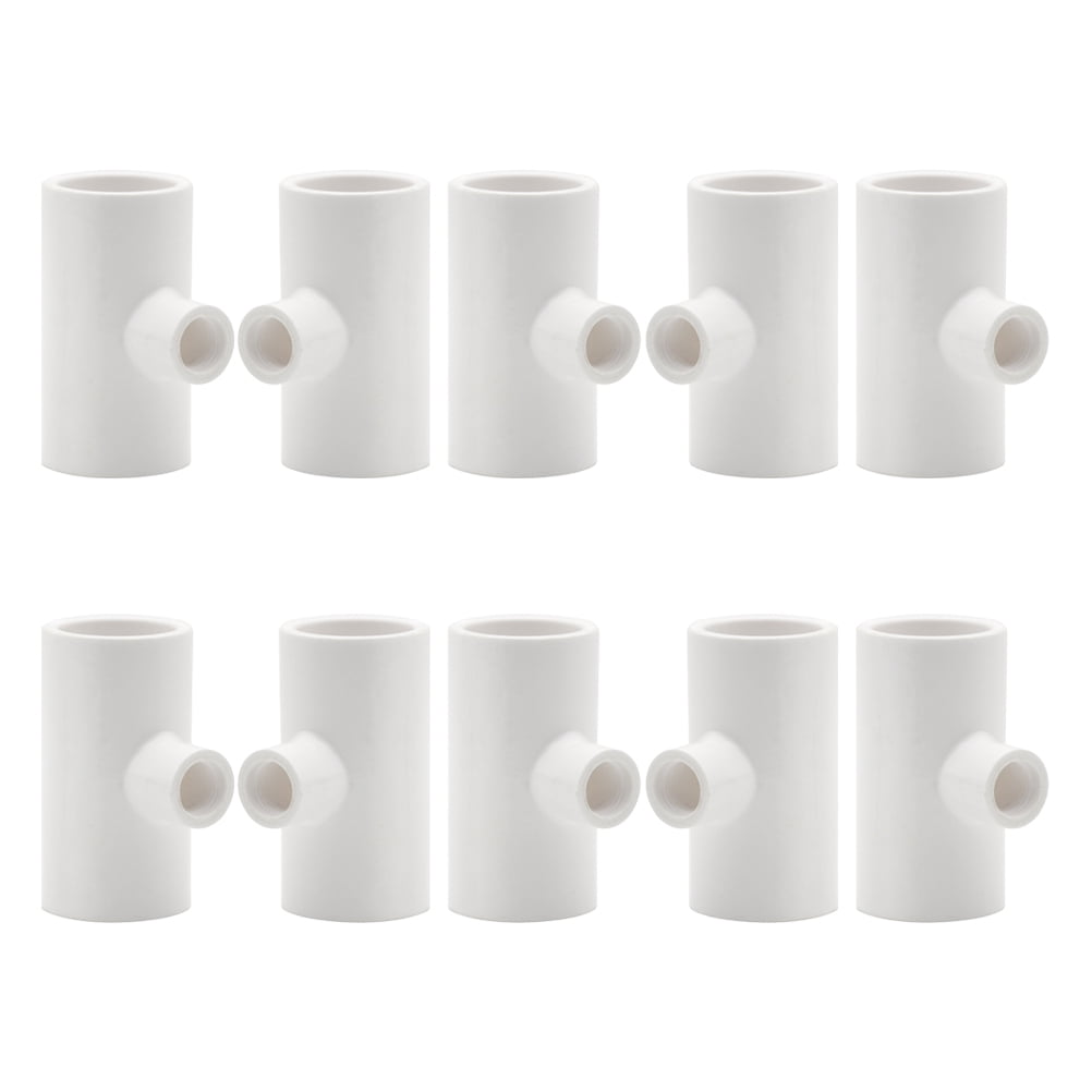 10pcs Automatic Chicken Waterer PVC Tee Fittings for Easy Install ...