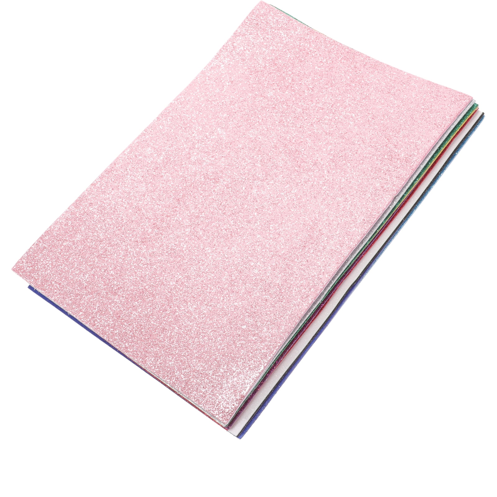 Zehuanyu 10 Sheets Glitter Foam Stickers Colored Sponge Paper 30.00X20 ...