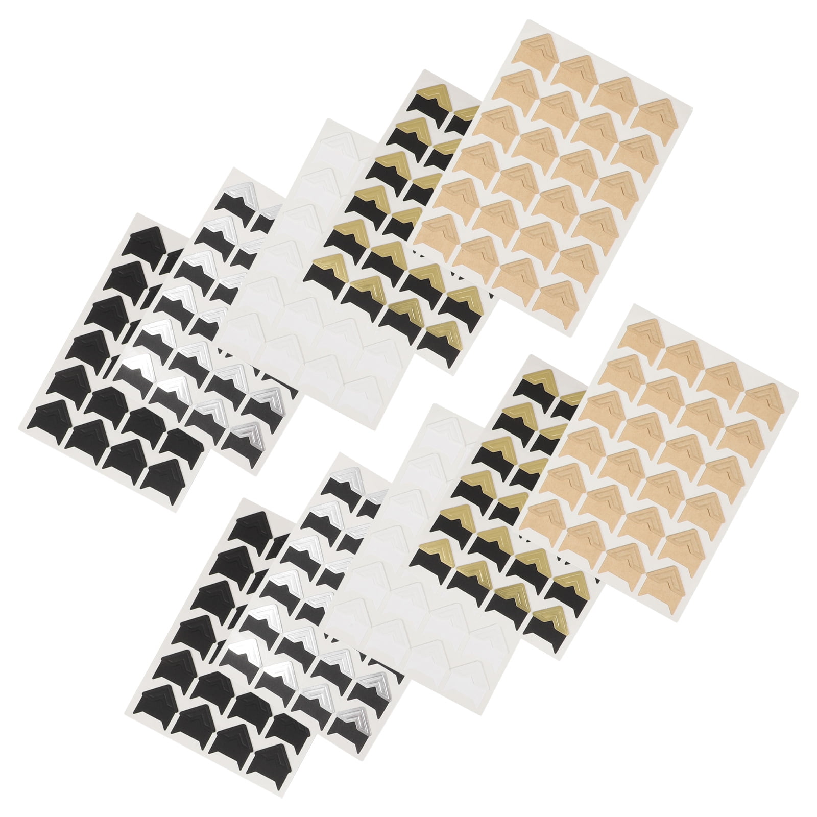 Zehuanyu 10 Sheets Photo Mounting Corners Decorative Wall-mounted ...