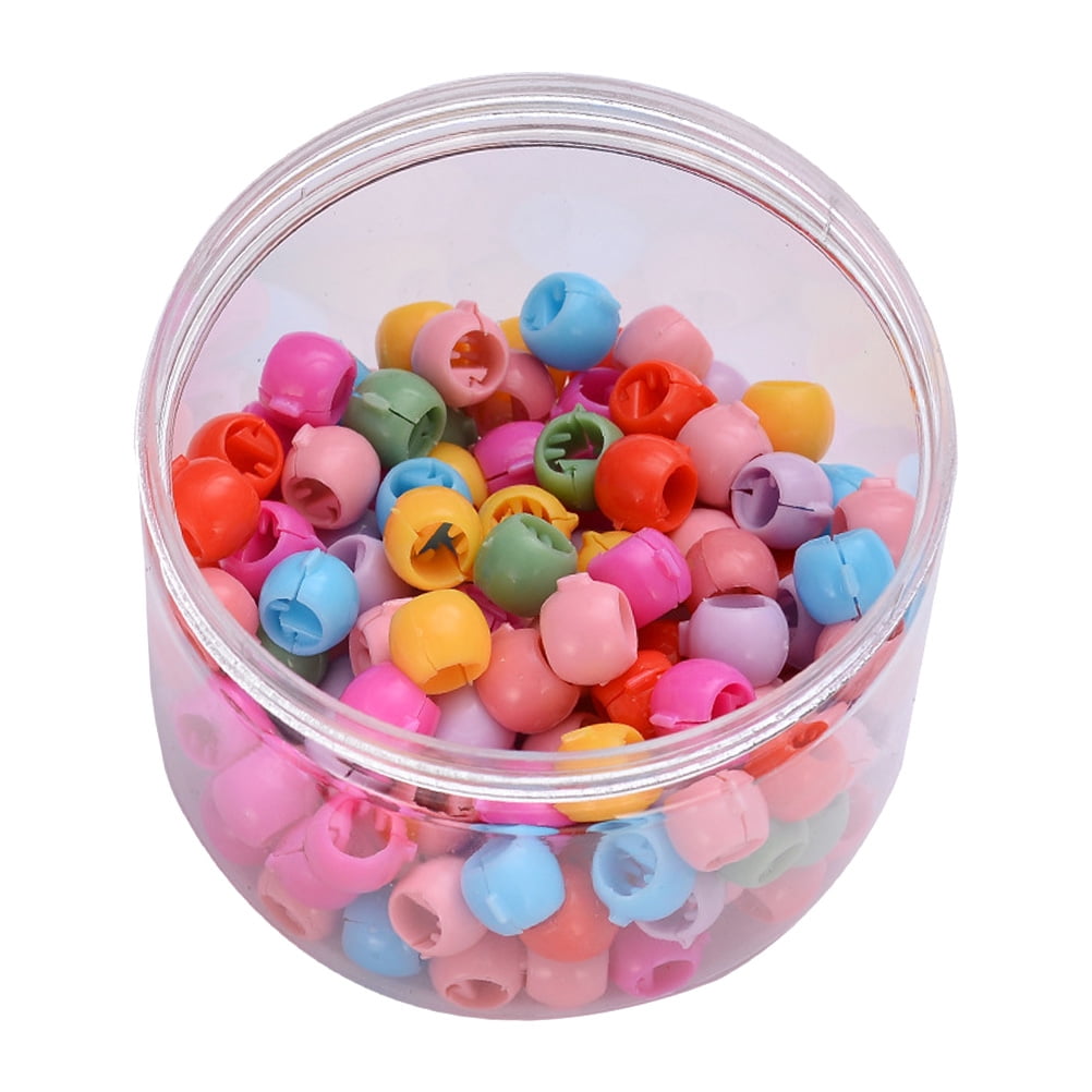 Zehuanyu 100 PCS/2Boxes Round Hair Claw Clip Lightweight Clips ...
