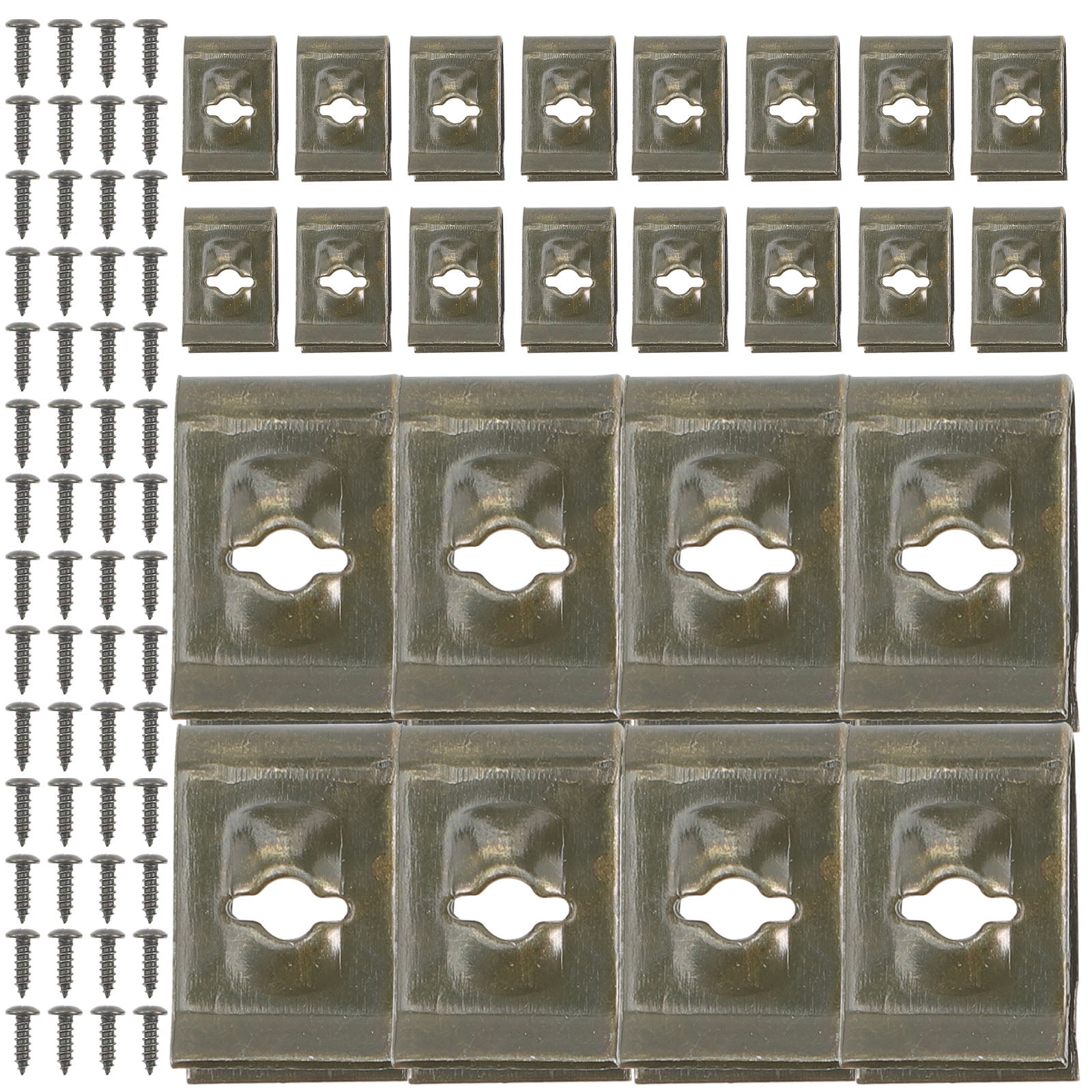 RENACLIPY Stainless Steel Cable Clamps Wire Fixation Clips for ...