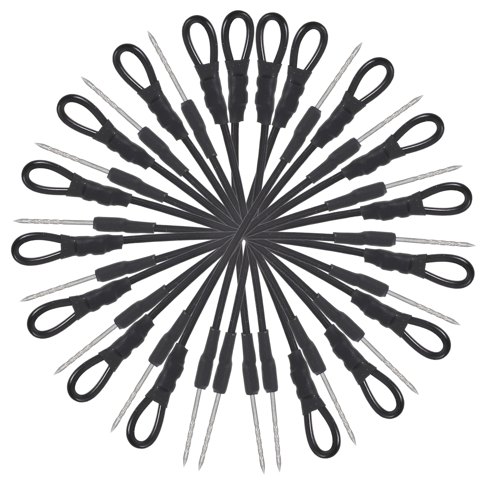 Zehuanyu 100 Pcs Anti-theft Wire Rope Divider Shelf Dividers Base ...