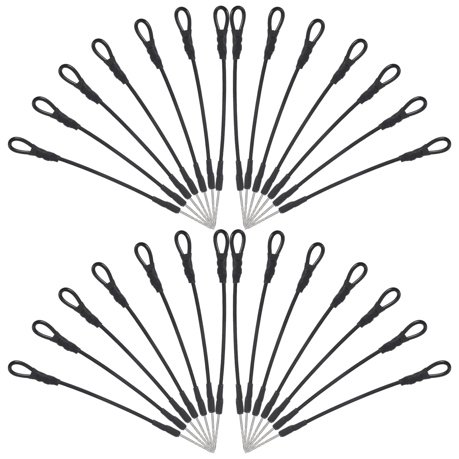 Zehuanyu 100 Pcs Automatic Funnel Automobile Anti-theft Wire Rope ...