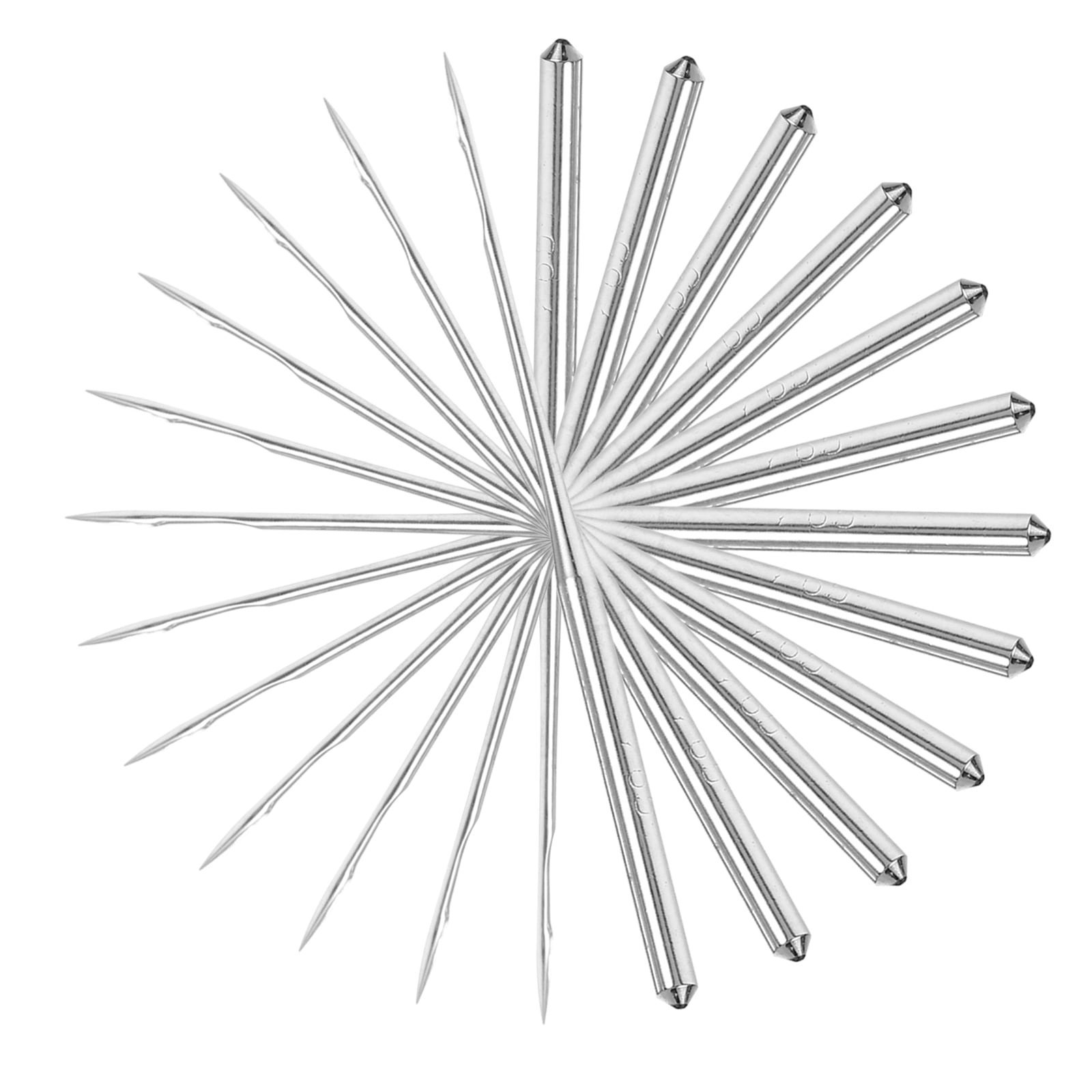 Zehuanyu 100 Pcs Double Keyboard Quilting Sewing Machine Needle Travel ...