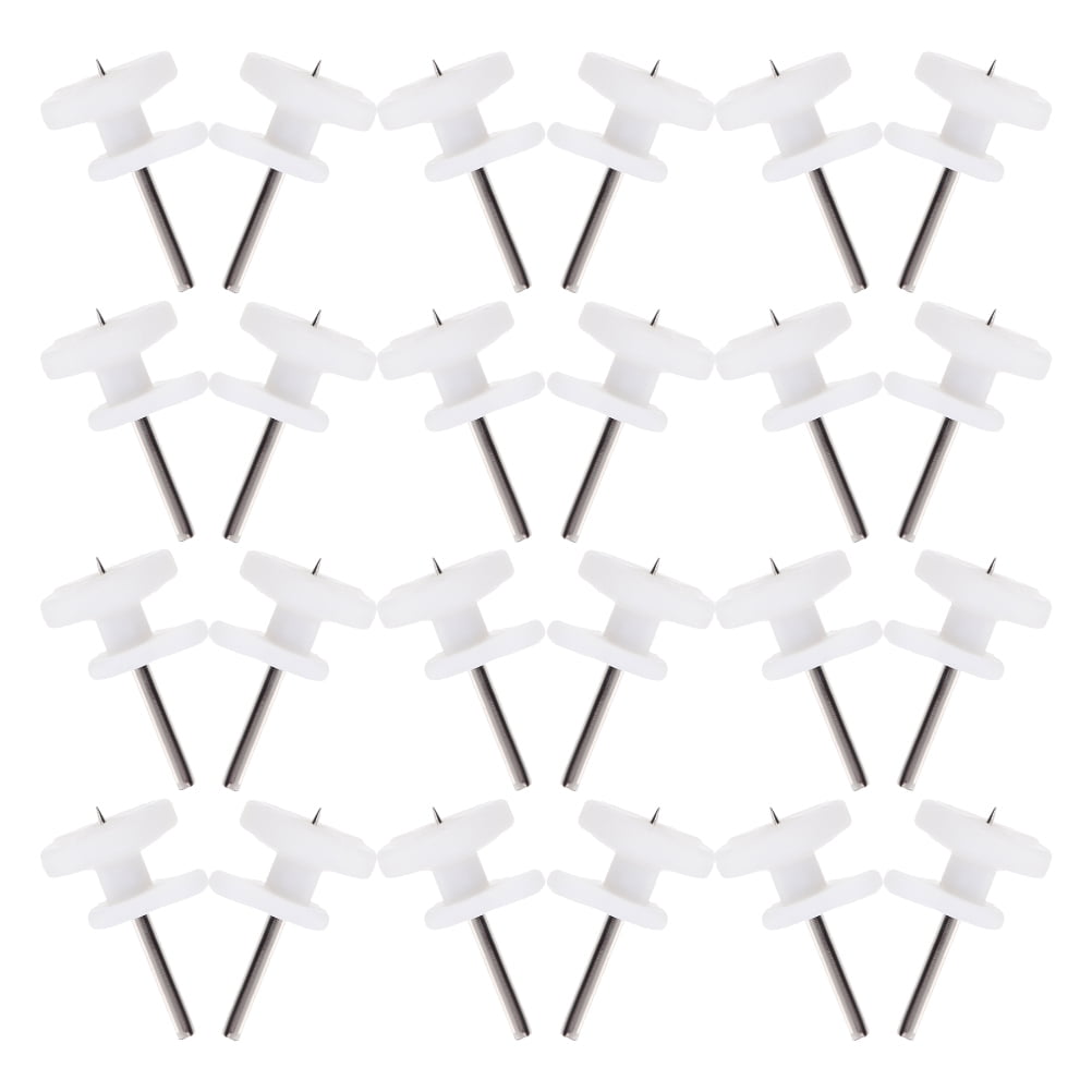 Picture Hangers with Invisible Nail for Fixing White ABS Steel 100Pcs ...