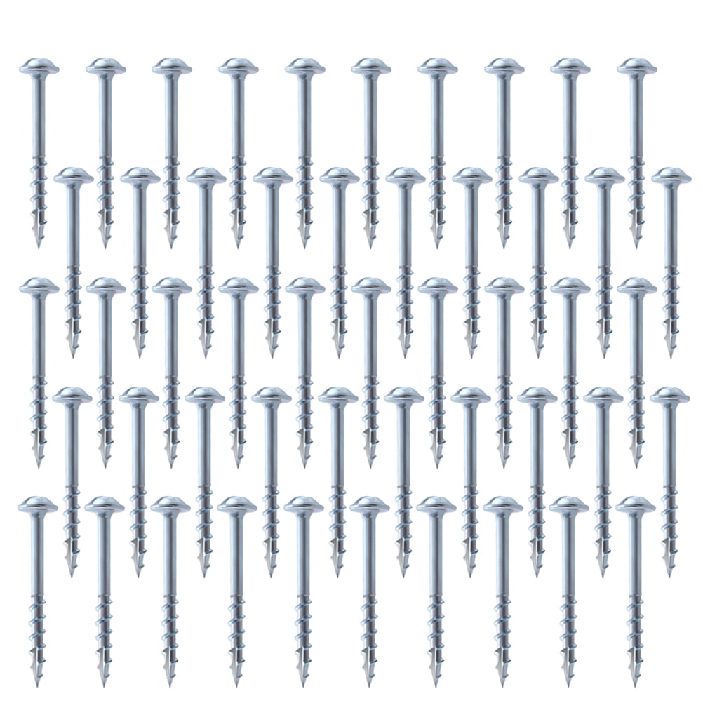 Zehuanyu 100 Pcs Self Tapping Screw Half Tooth Kit System Masonry ...