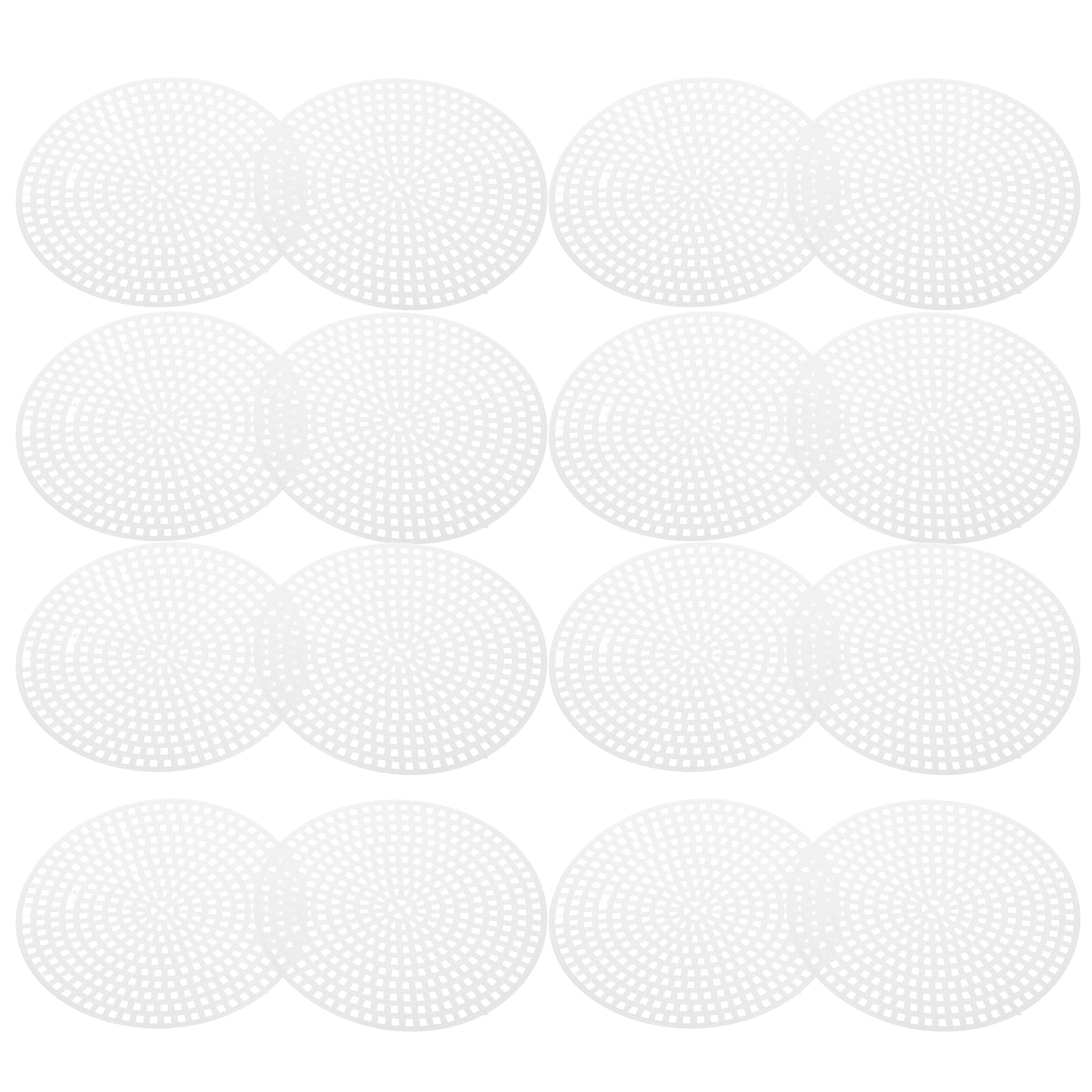 Zehuanyu 100 Pcs Woven Plastic Mesh Sheet Student 7.62X7.62X0.20CM ...