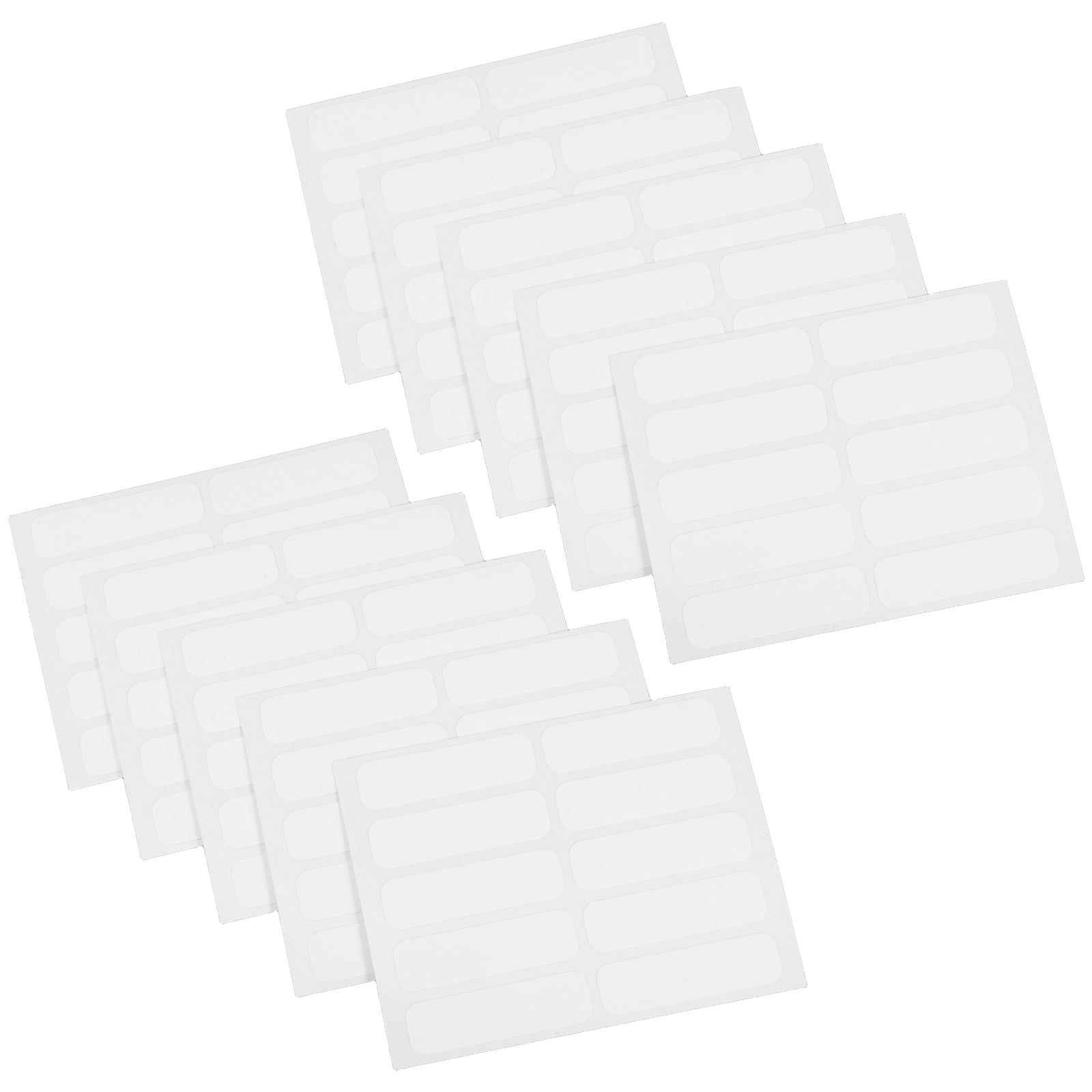 Zehuanyu 100 Pcs Writable Iron On Clothing Labels Fabric Name Tags For ...