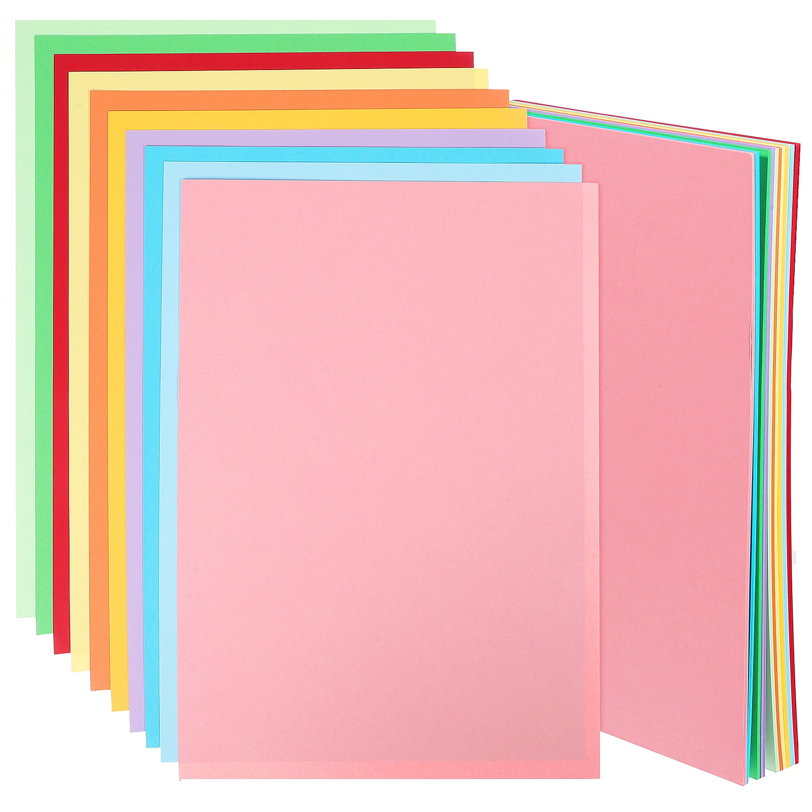 Zehuanyu 100 Sheets Beige Card Paper Color Cardboard Child - Walmart.com