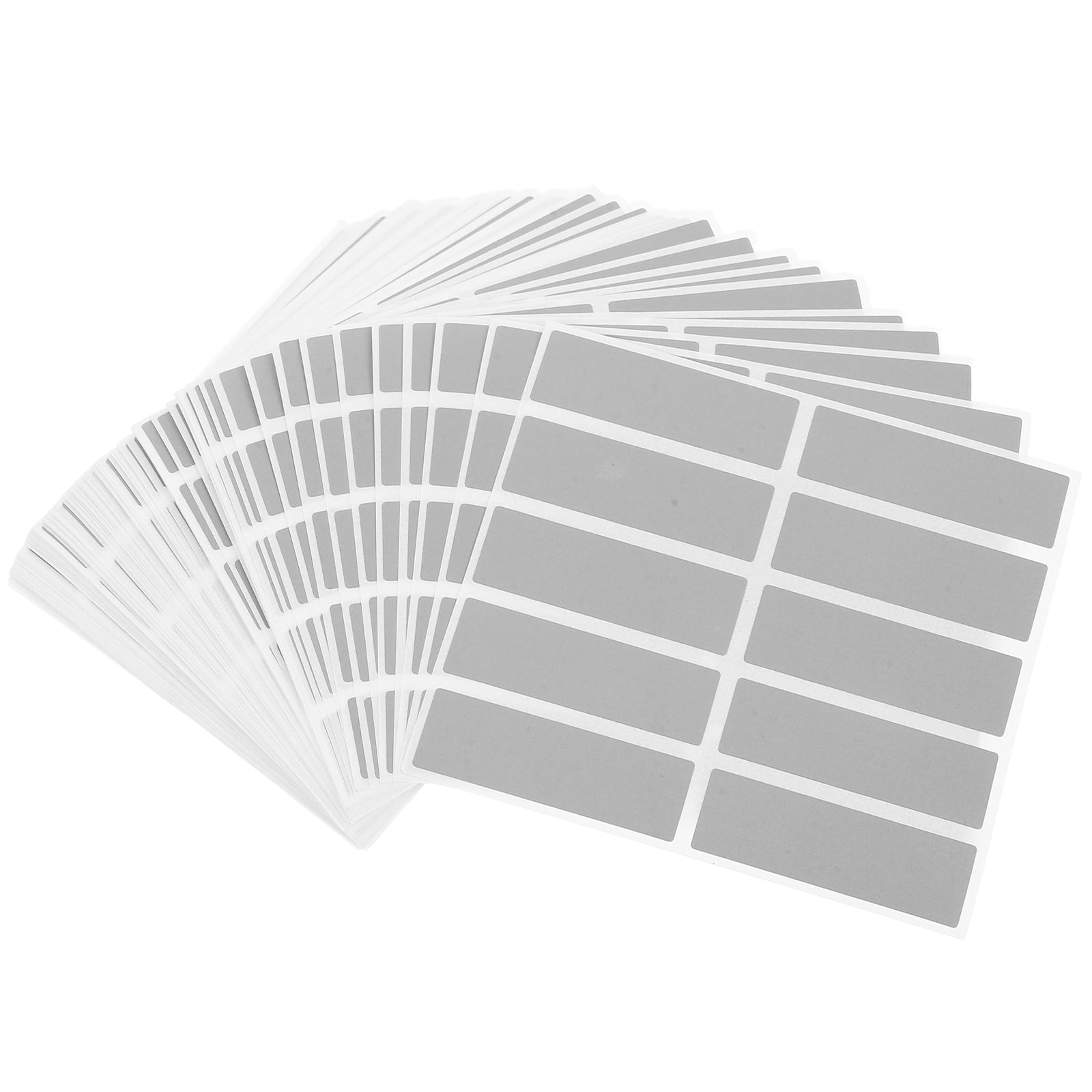 Zehuanyu 1000pcs Scratch Off Stickers for DIY Reward Cards Silver ...