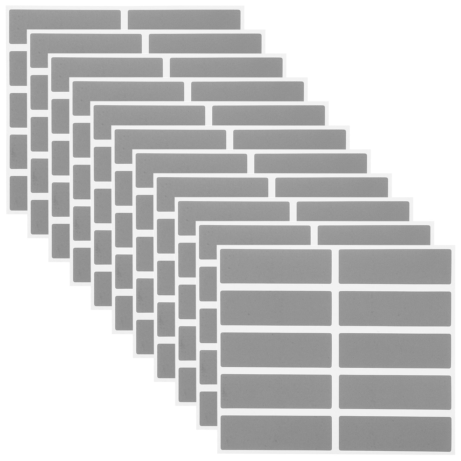 Zehuanyu 1000pcs Scratch Off Stickers for DIY Reward Cards Silver ...