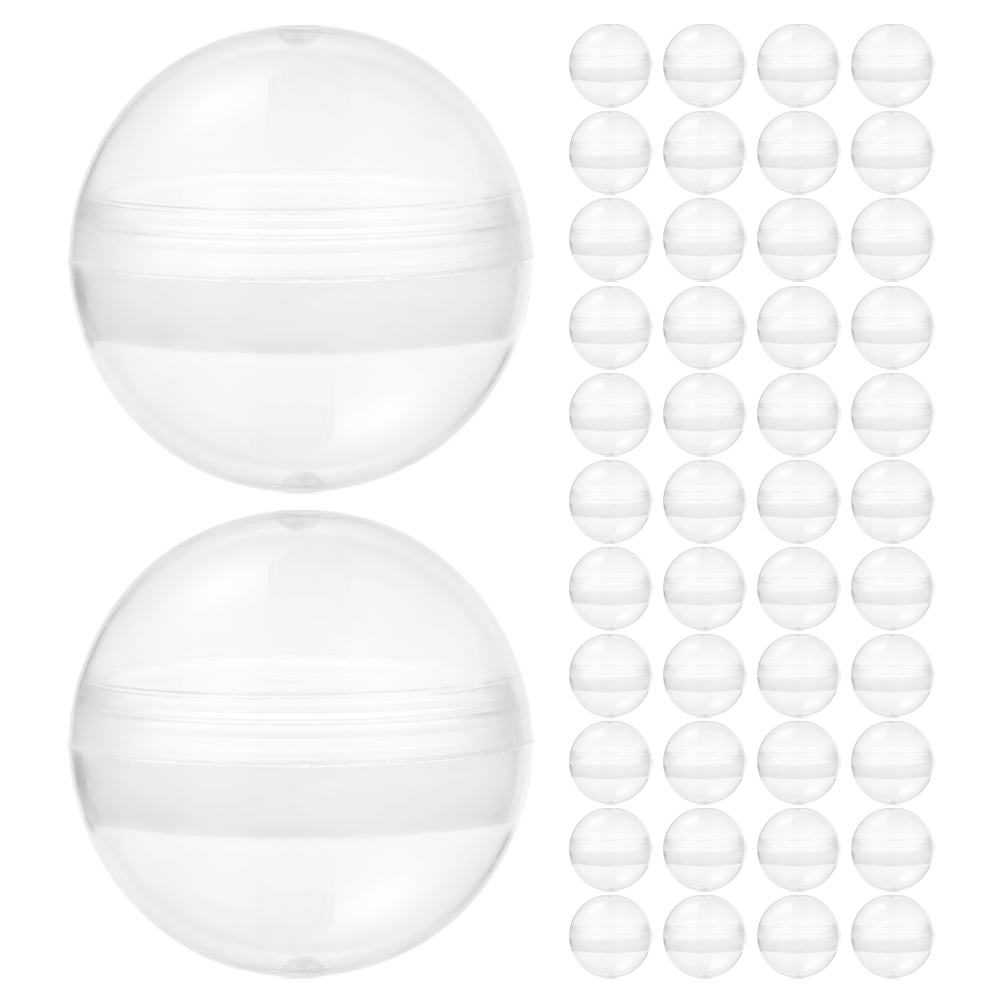 DEEPCRAFF All Ages Vending Machine Capsules Transparent Plastic 100Set ...