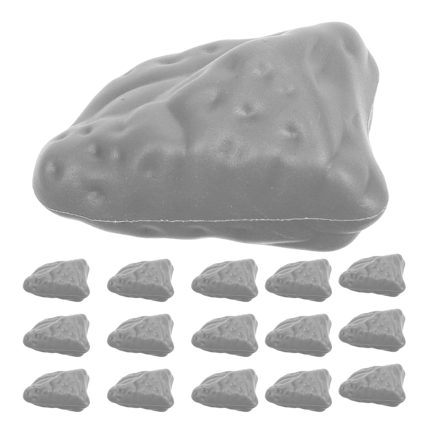 Zehuanyu 100pcs Miniature Diorama Supplies Realistic Rocks Aquarium ...