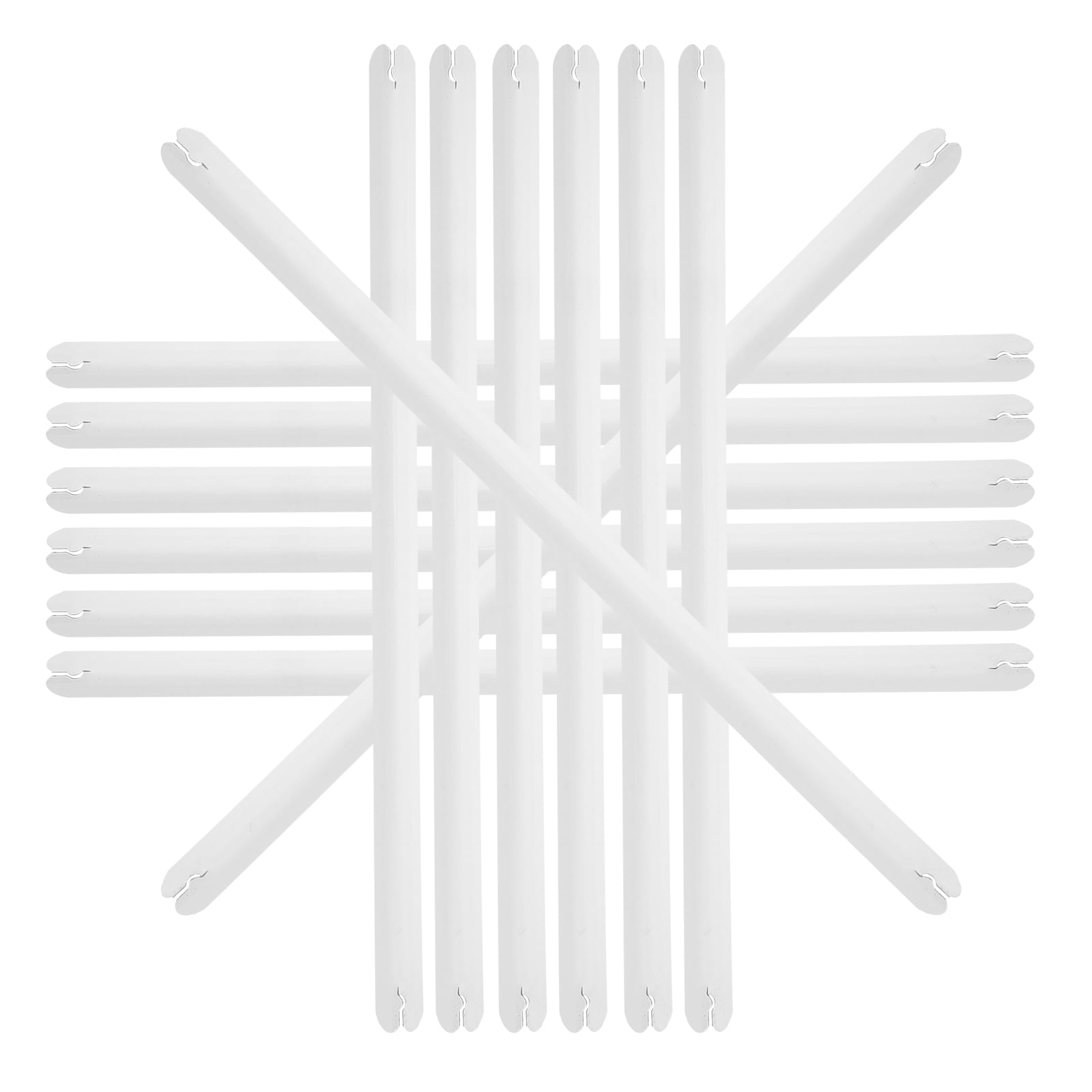 Zehuanyu 100pcs Versatile Paper Hanger Strips For Closet Organization ...