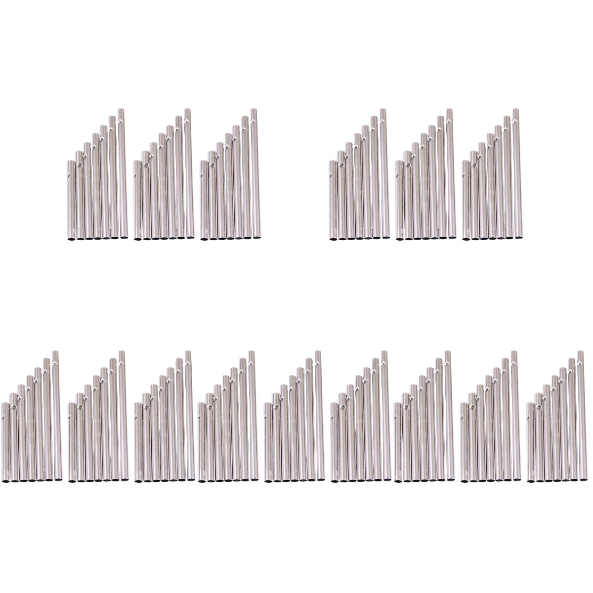 Zehuanyu 105 PCS Different Length Wind Chime Tubes DIY Aluminium Tone ...