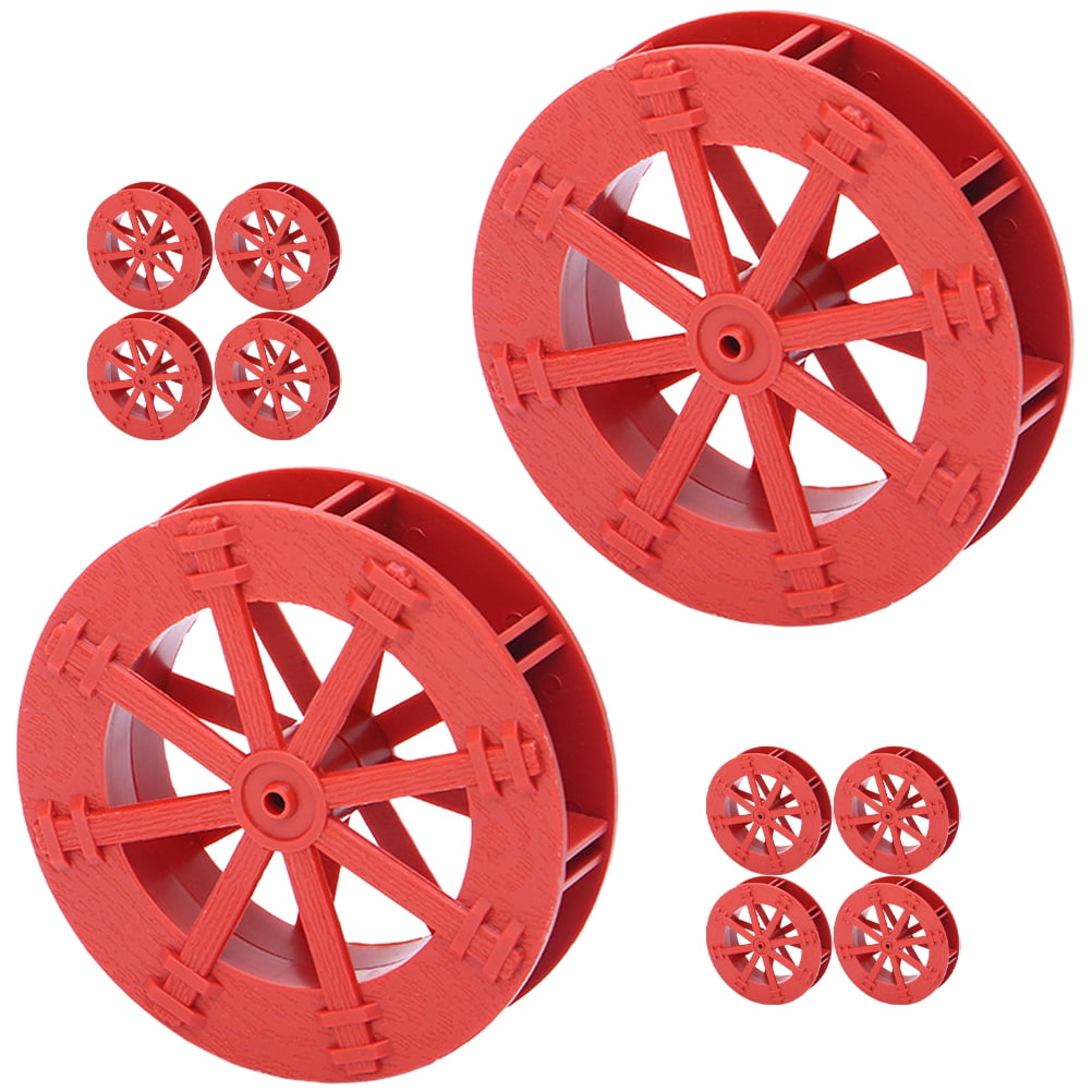 Zehuanyu 10Pcs DIY Rotating Water Wheel Tabletop Chinese Waterfall ...