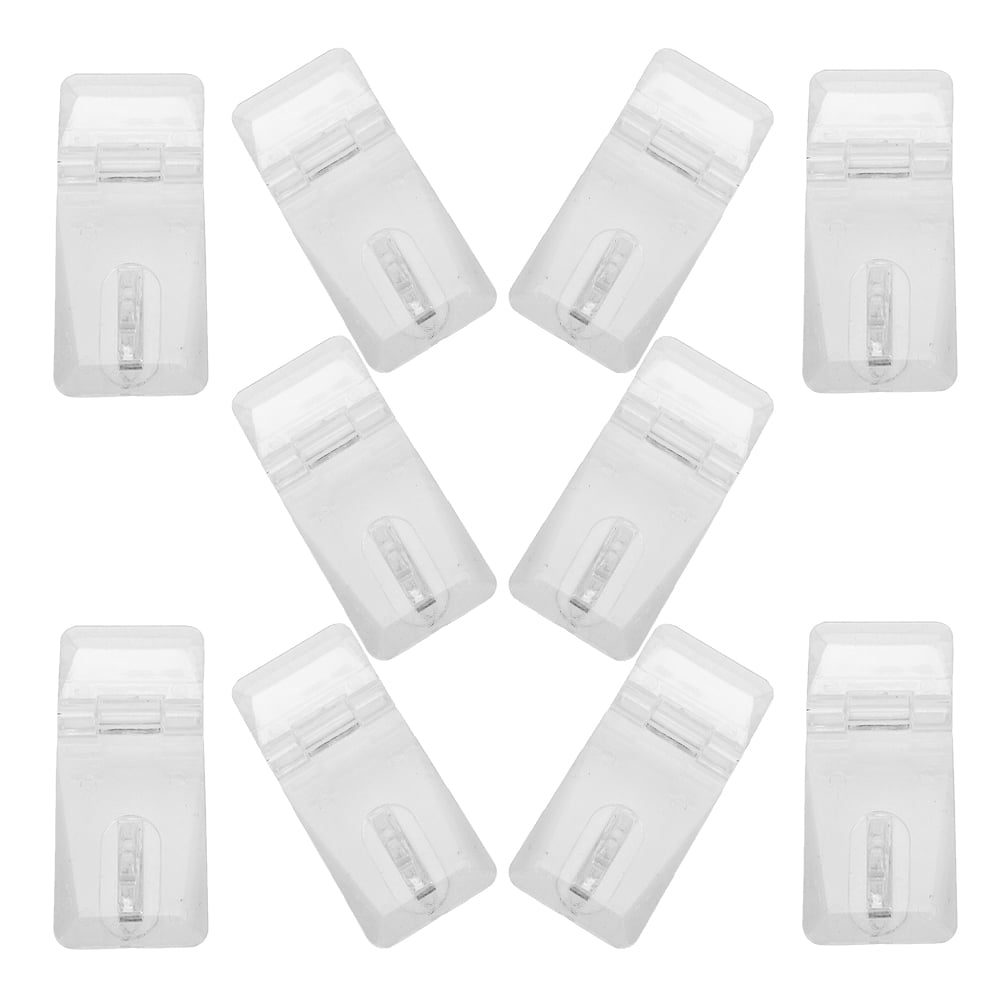 10pcs Acrylic Mini Hinge Hasp Lock Buckles Clear Transparent Latch for ...