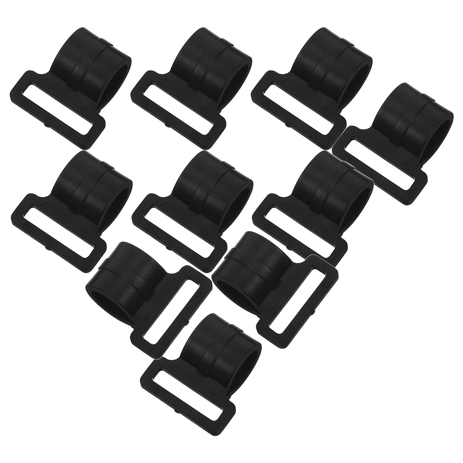 Zehuanyu 10pcs Canopy Tent Pole Clips Tent Attachment Clips Plastic ...