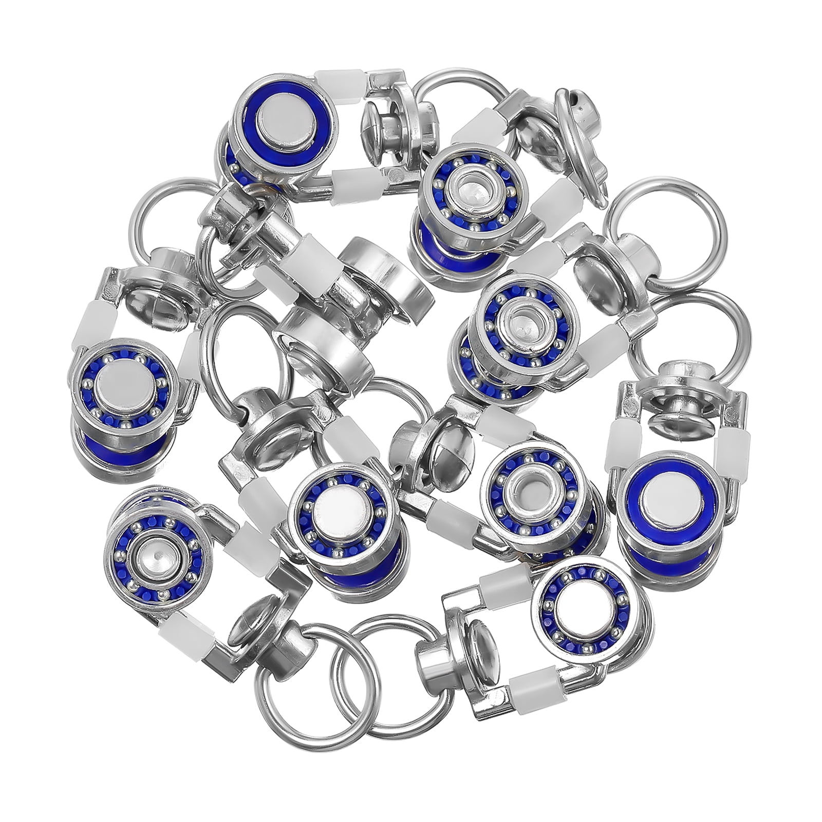 Zehuanyu 10pcs Curtain Track Pulley Flexible Curtain Mute Glider Slide ...