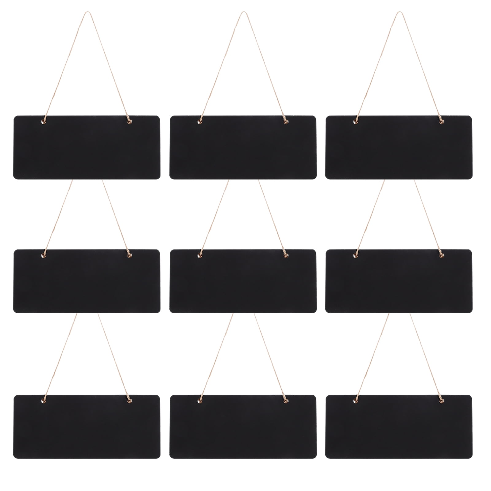 Zehuanyu 10pcs Erasable Hanging Small Chalkboards Memo Message Sign ...