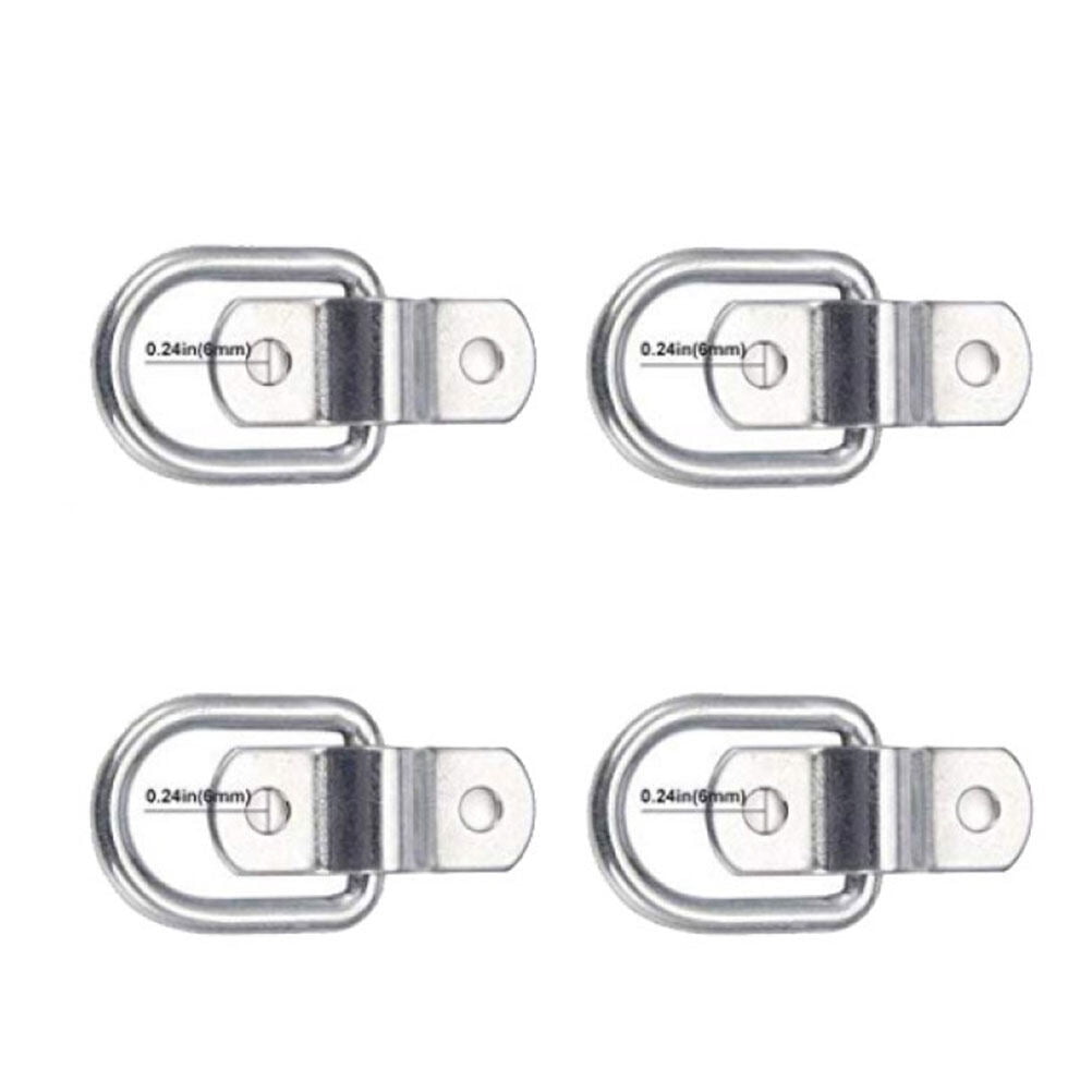 Zehuanyu 10pcs Galvanized Stainless Steel Car Pull Hangers Tie Down ...