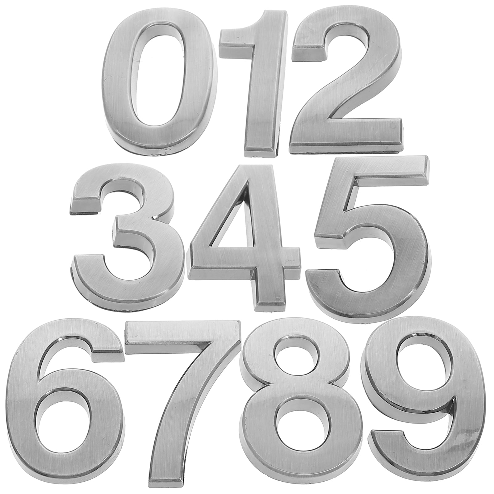 Zehuanyu 10pcs House Numbers Address Numbers Adhesive Door Numbers ...