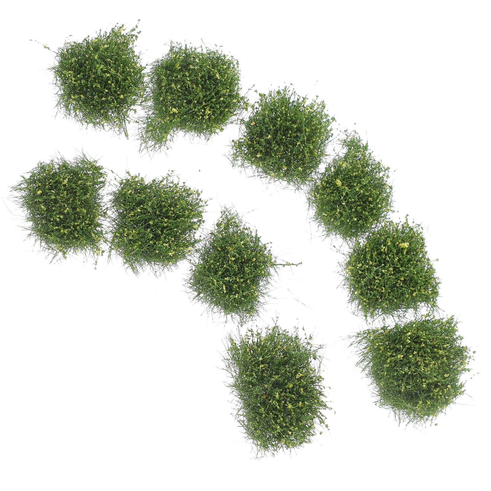 Zehuanyu 10pcs Miniature Grass Tufts Artificial Plant Cluster Plant ...