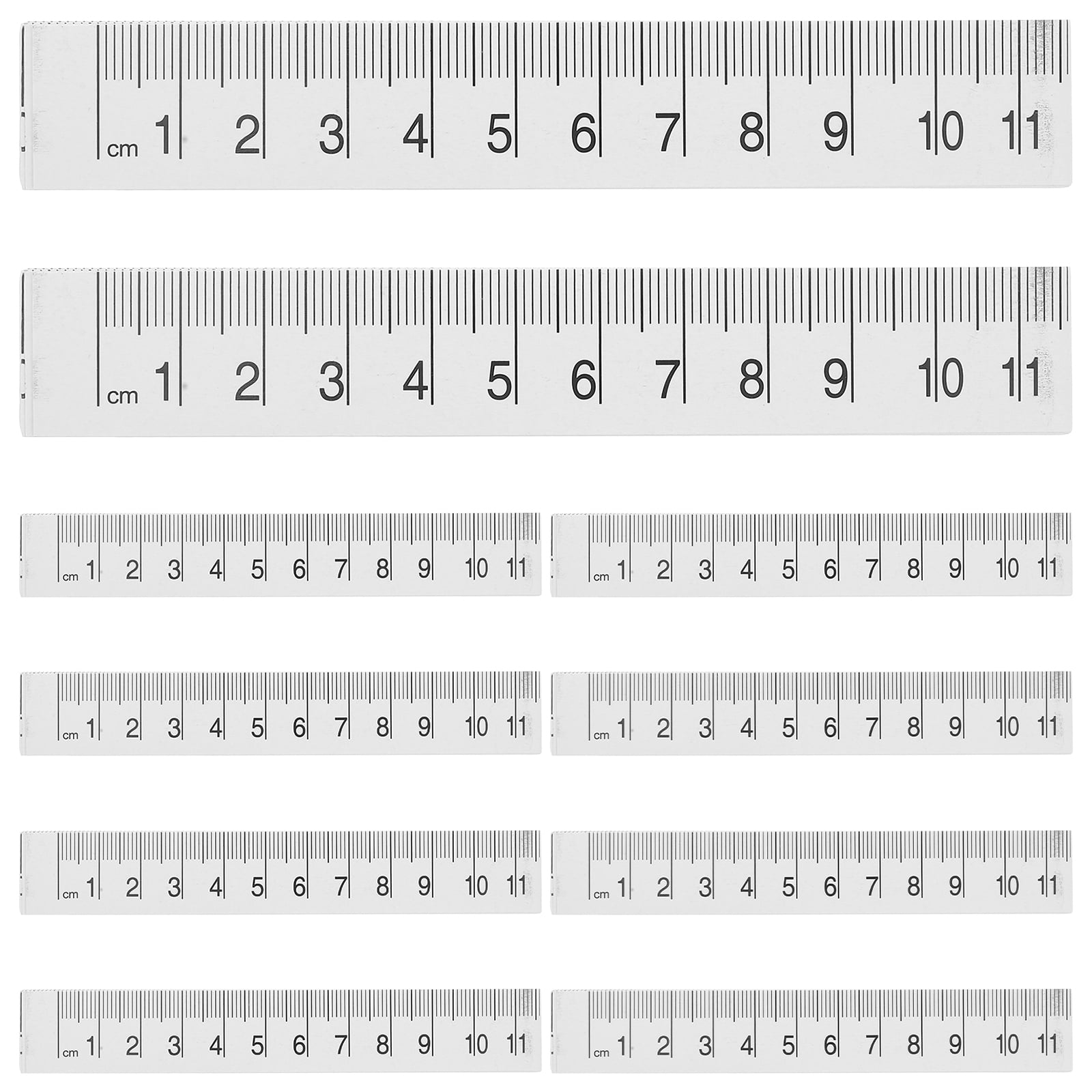 Zehuanyu 10pcs Paper Tape Measure For Measurement Scale Tape Dieting ...