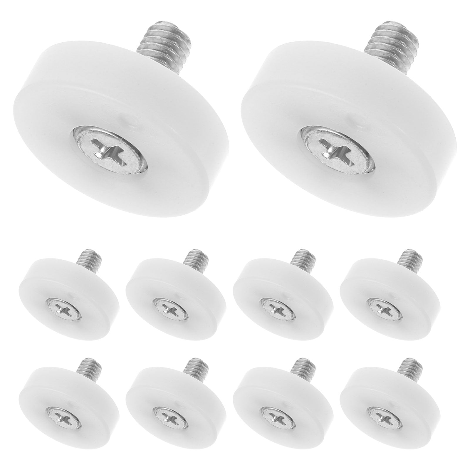 Zehuanyu 10pcs Sliding Door Rollers Replacement 25MM Drawer Slide ...