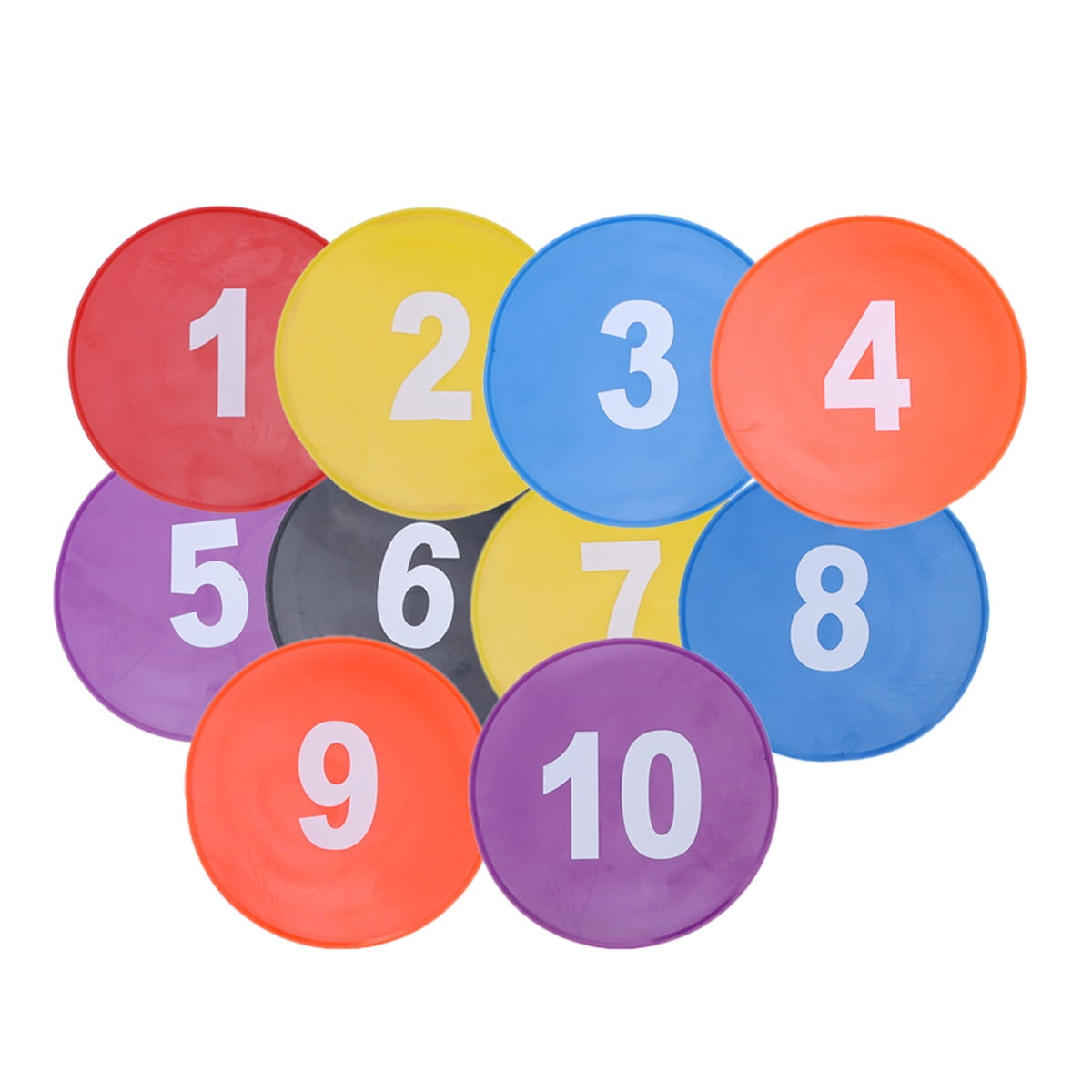 Zehuanyu 11Pcs Floor Markers Variety of Colors and Sizes Spot Markers ...