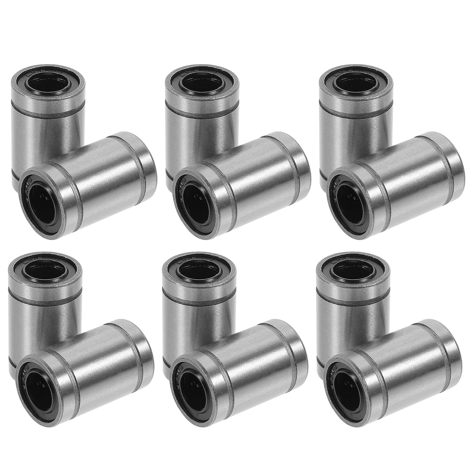 Zehuanyu 12 Pcs 3d Printer Parts Bearing Shaft Steel Printers Linear ...