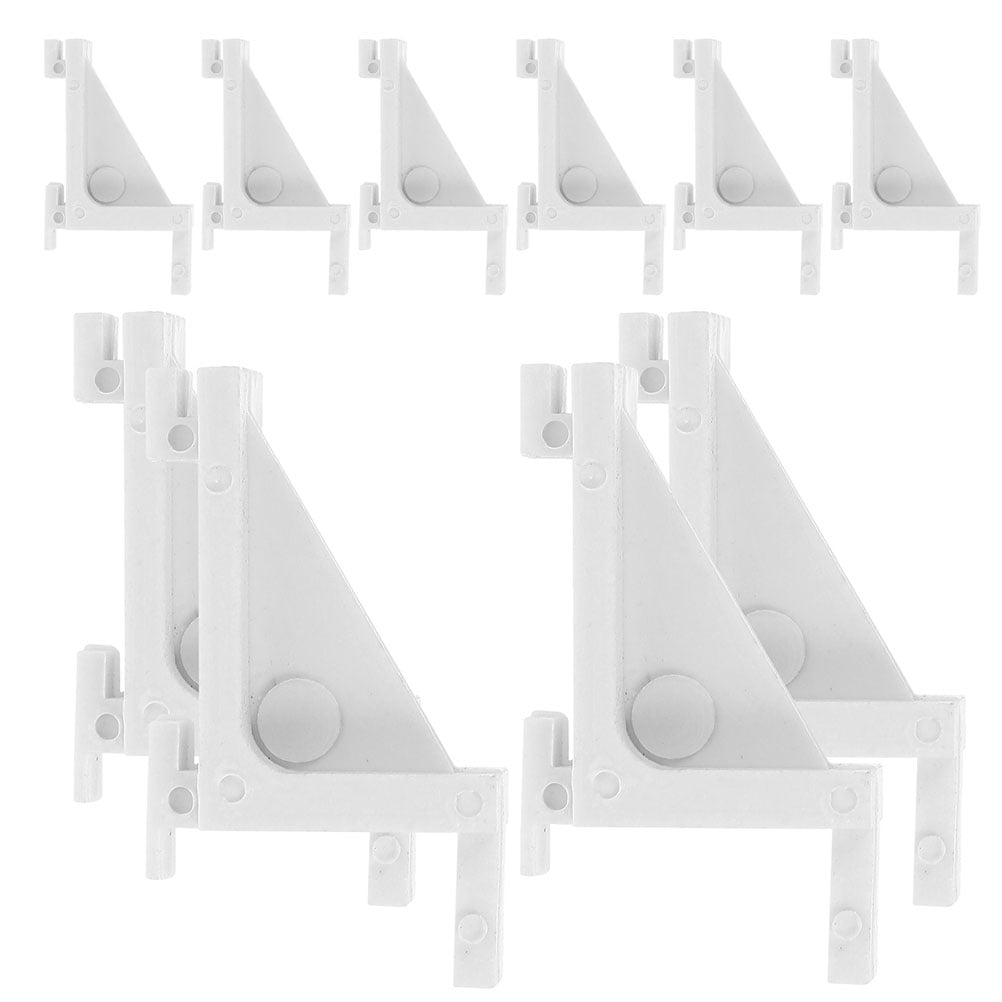 Zehuanyu 12 Pcs Freezer Shelf Clips Fridge Cooler Shelf Support ...